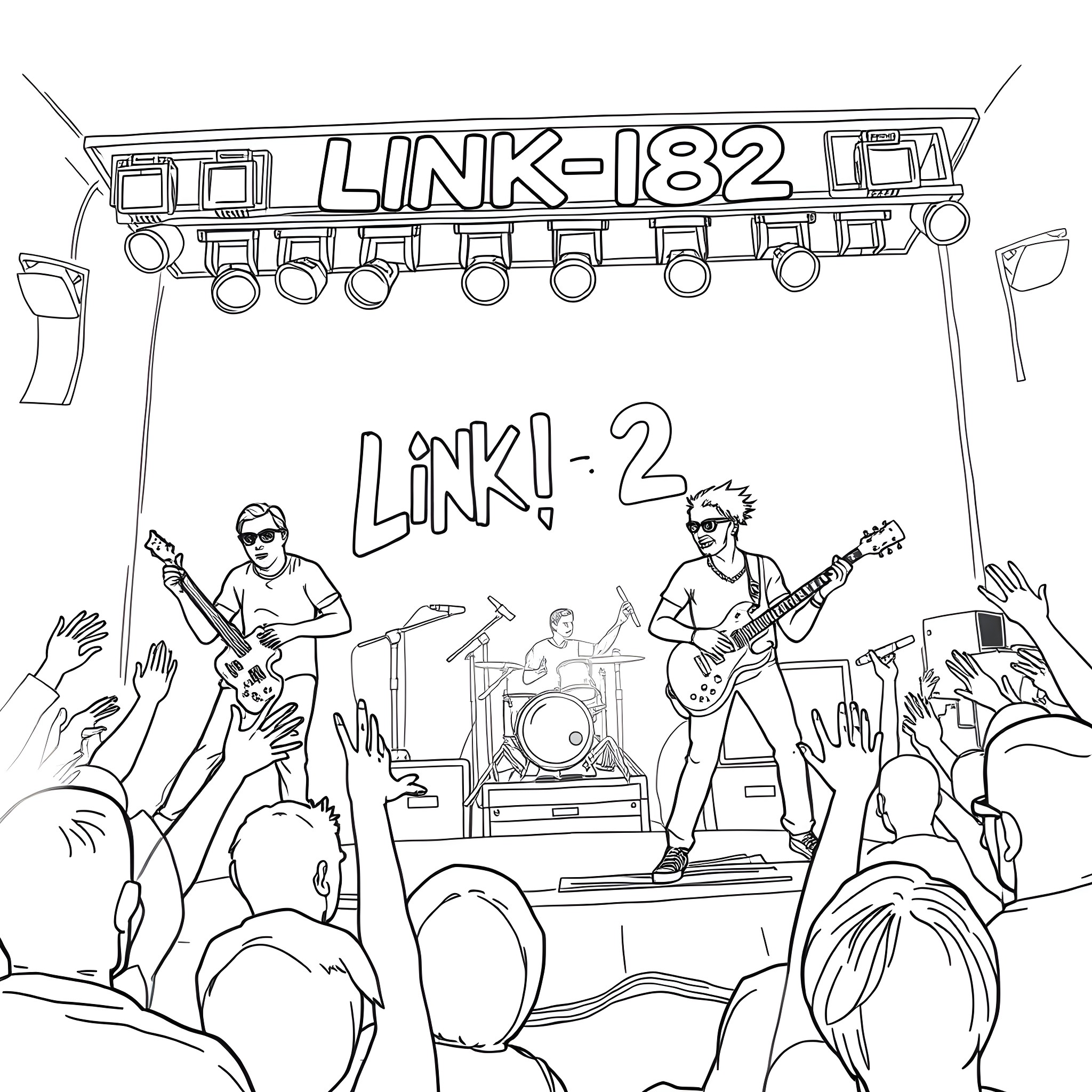 Best Blink 182 Coloring Pages (Free Printable PDF)