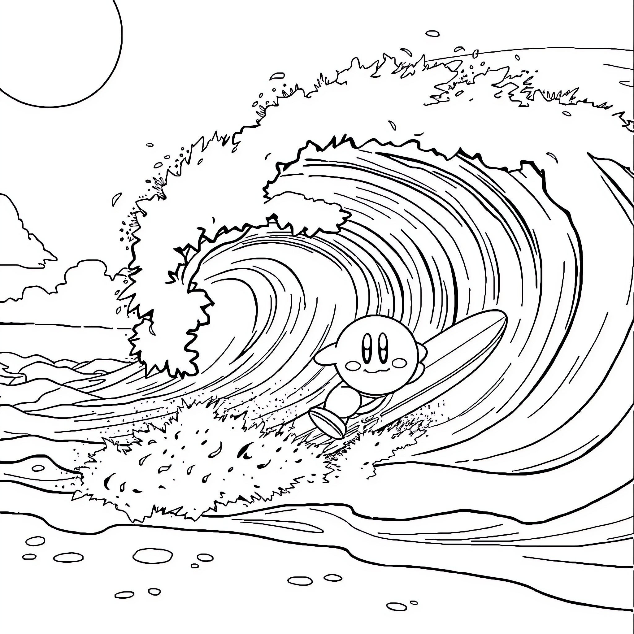 Best Kirby Coloring Pages (Free Printable PDF)