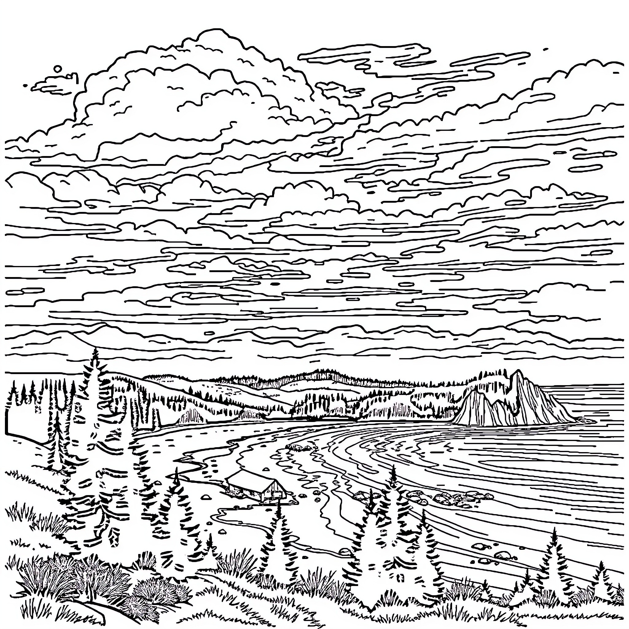 5 Best Oregon Coloring Pages (Free Printable PDFs)