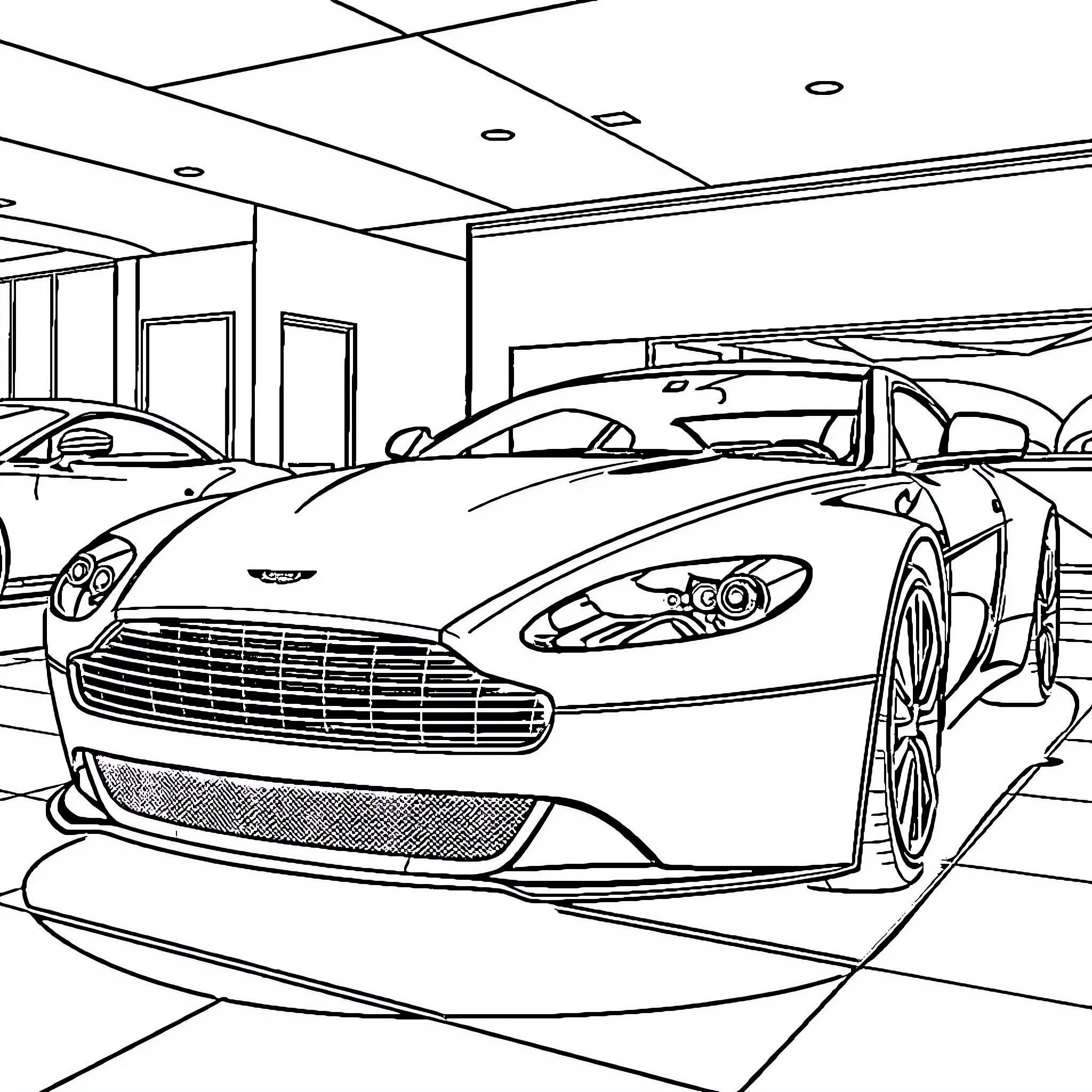 7 Best Aston Martin Coloring Pages (Free Printable PDFs)