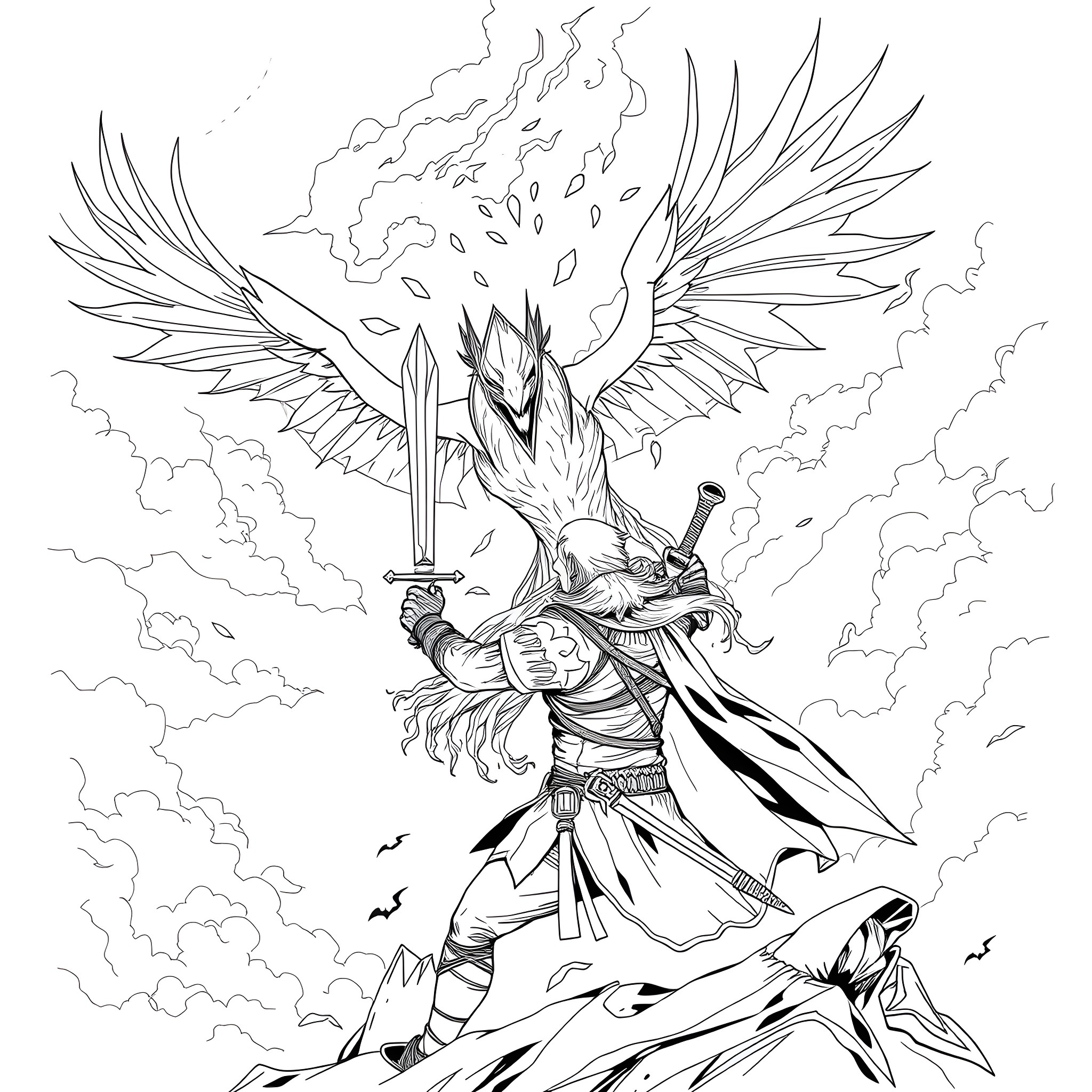 Best Witcher Coloring Pages (Free Printable PDF)