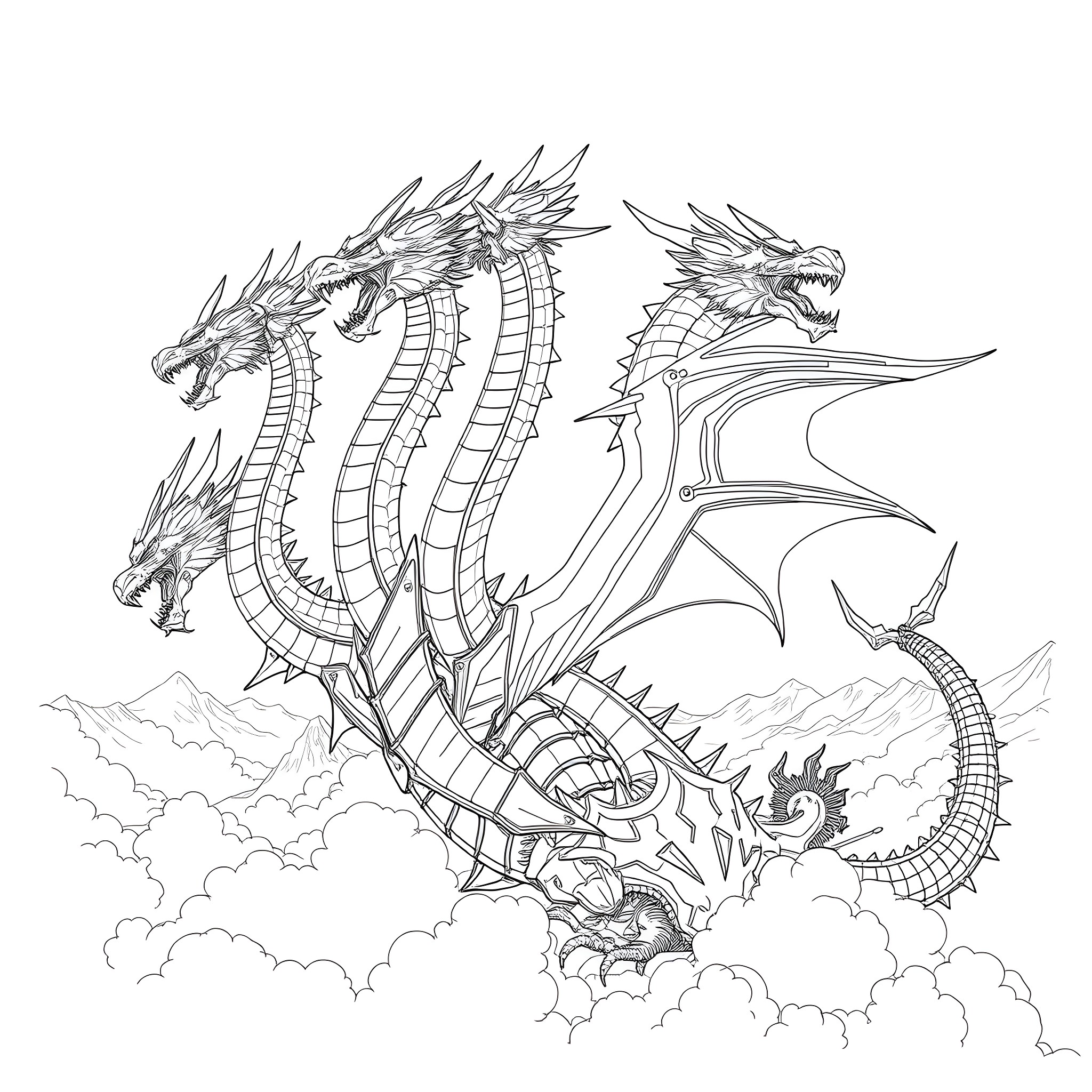 Best Hydra Coloring Pages (Free Printable PDF)