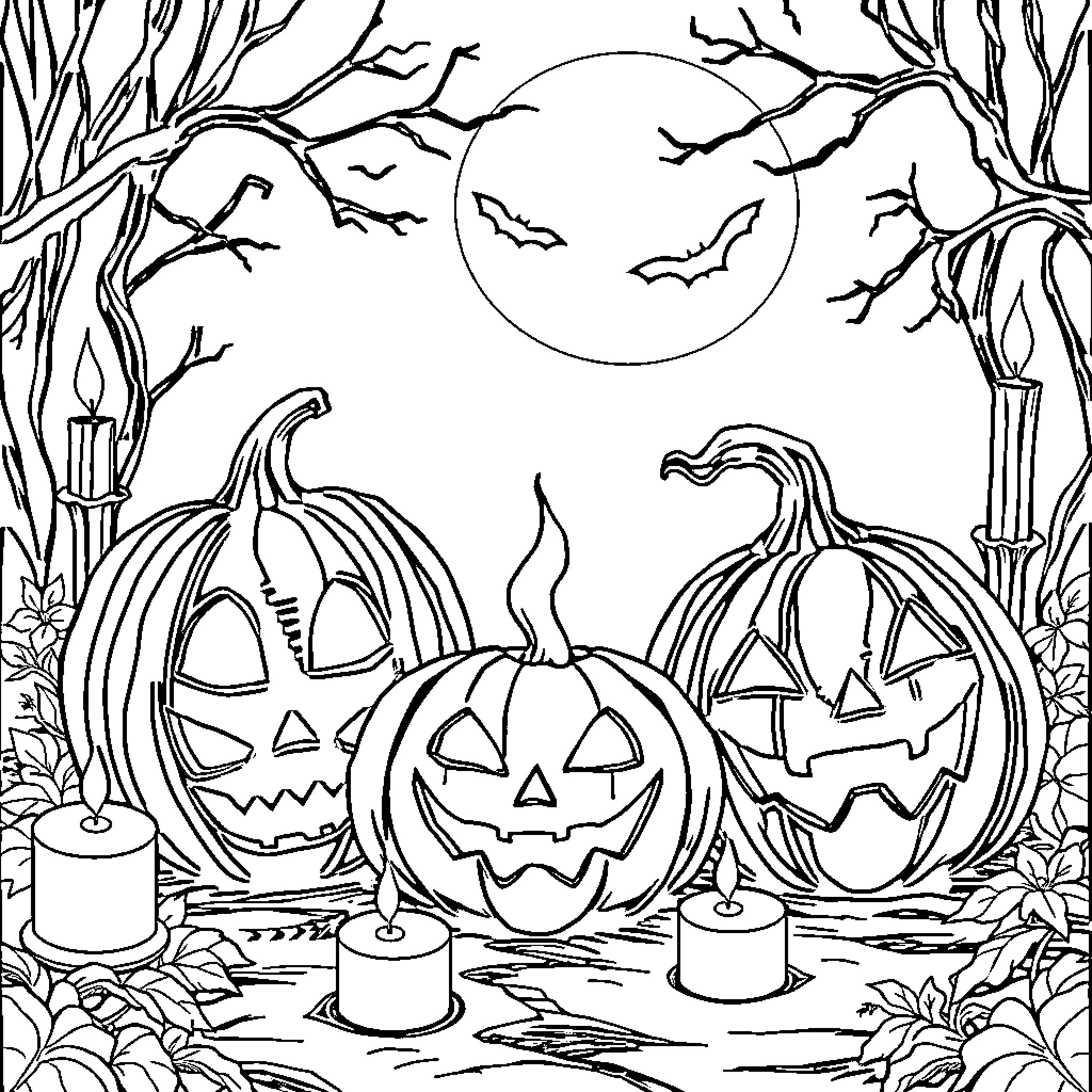 Best Samhain Coloring Pages (Free Printable PDF)