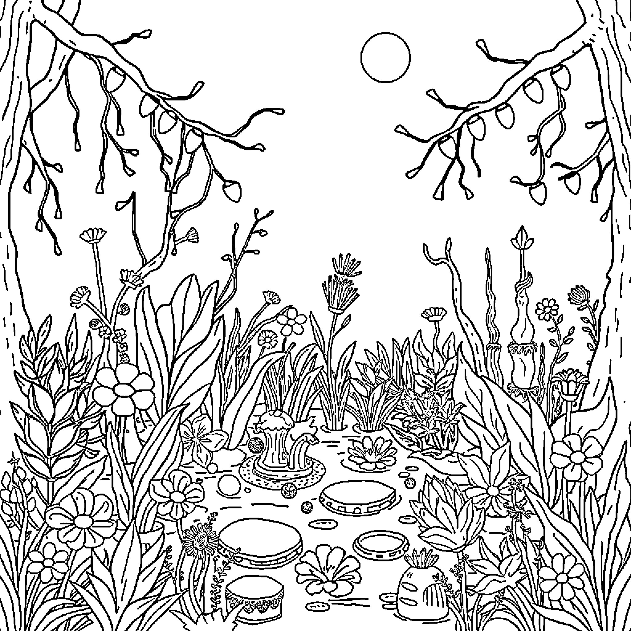 Best Swamp Coloring Pages (Free Printable PDF)