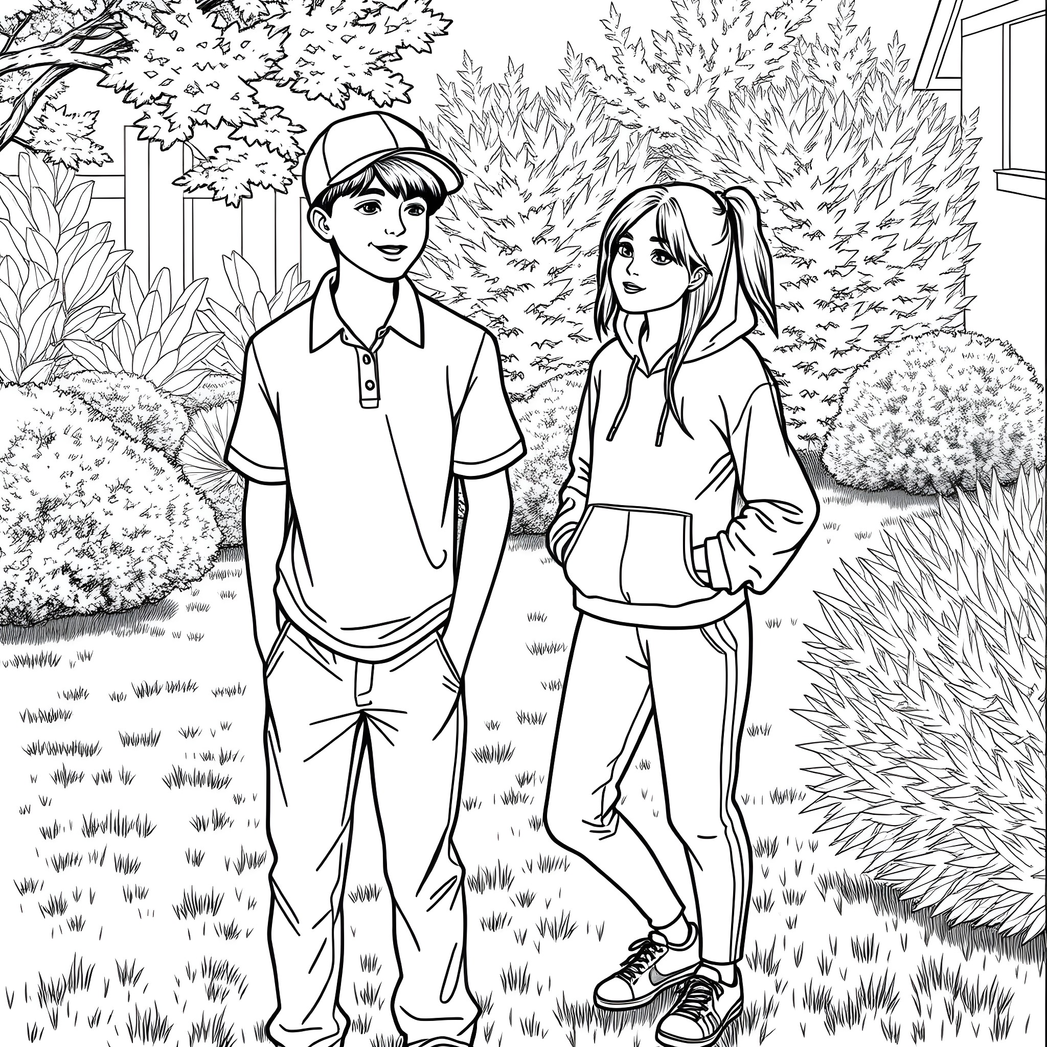 Best Teen Coloring Pages (Free Printable PDF)