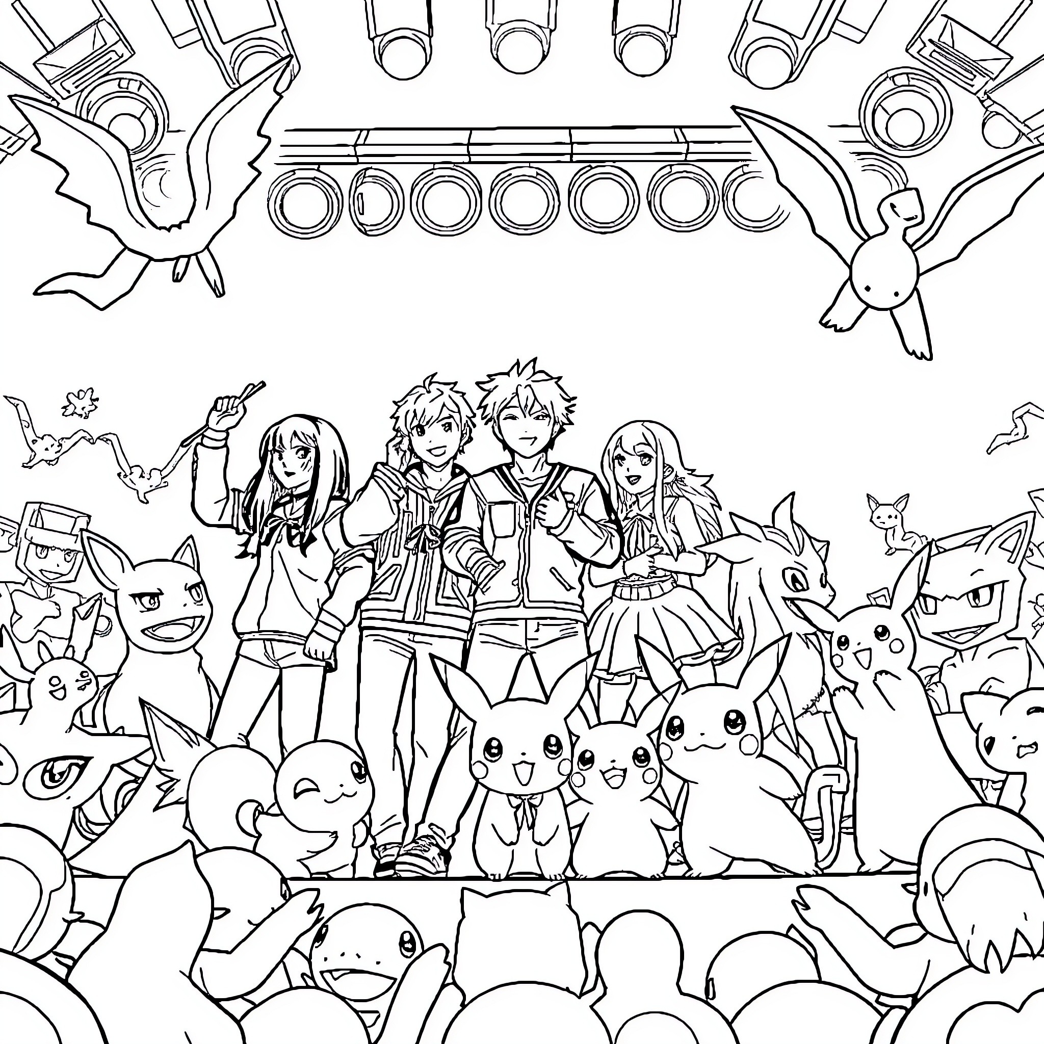 Best Huntrix Coloring Pages (Free Printable PDF)