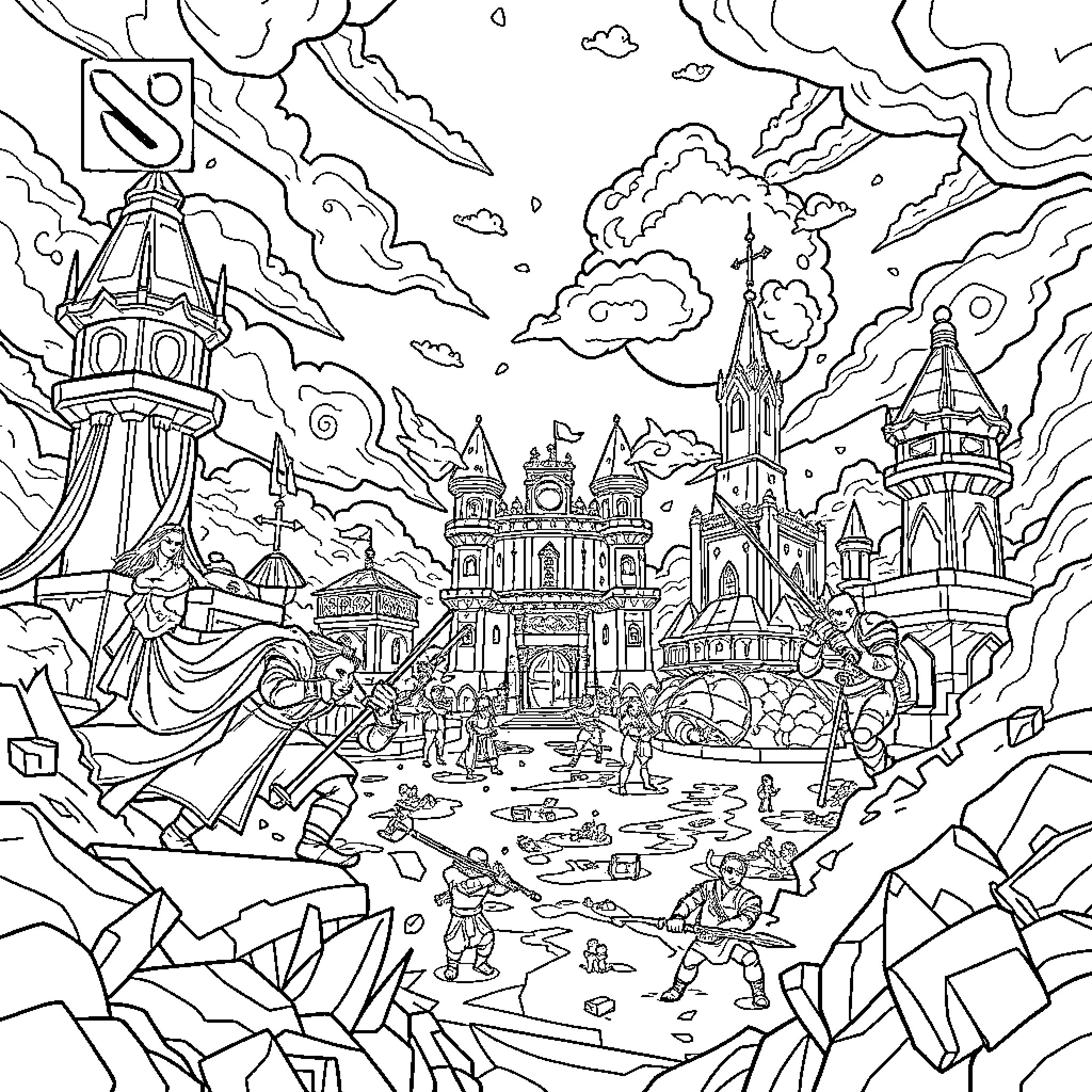 Best DOTA 2 Coloring Pages (Free Printable PDF)