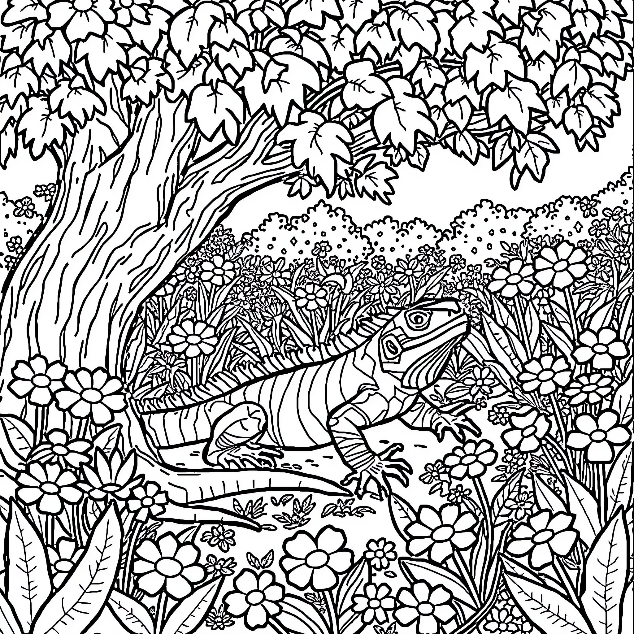 1 Best Monitor Lizard Coloring Pages (Free Printable PDFs)