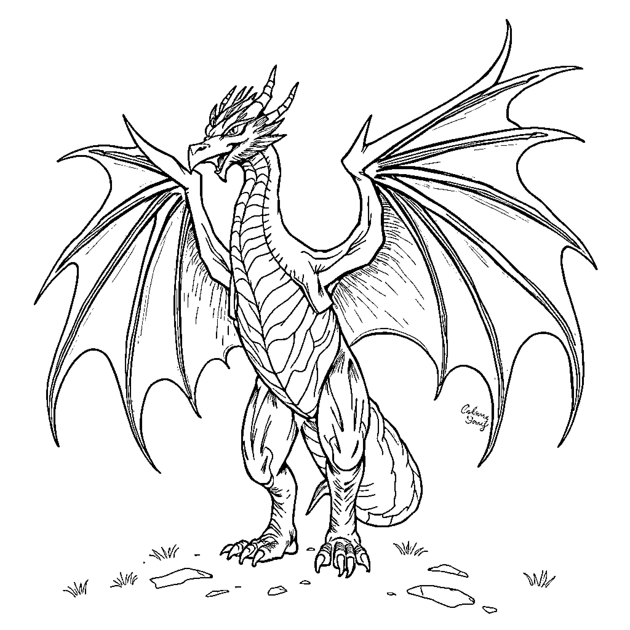 Best Gdragon Coloring Pages (Free Printable PDF)