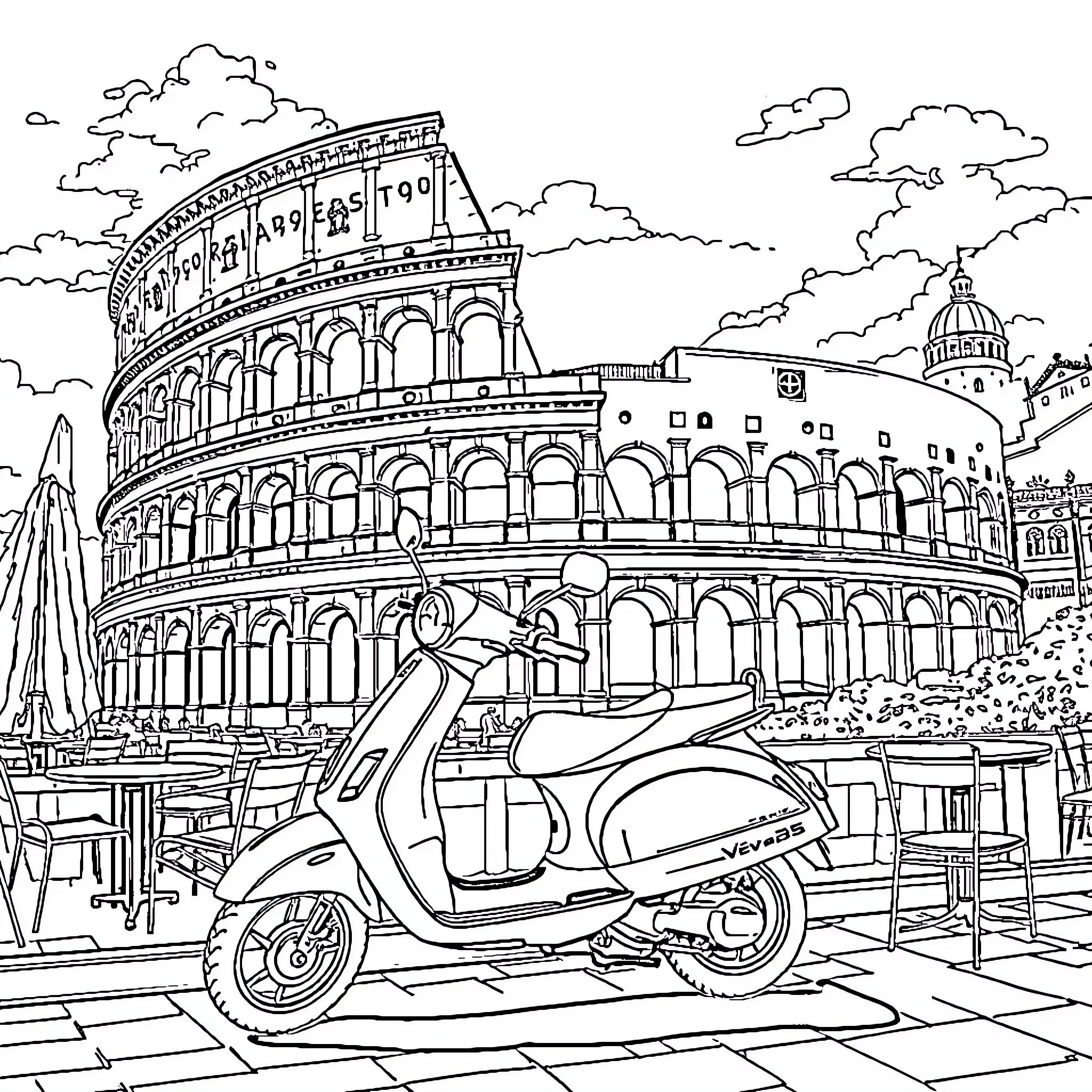 5 Best Rome Coloring Pages (Free Printable PDFs)