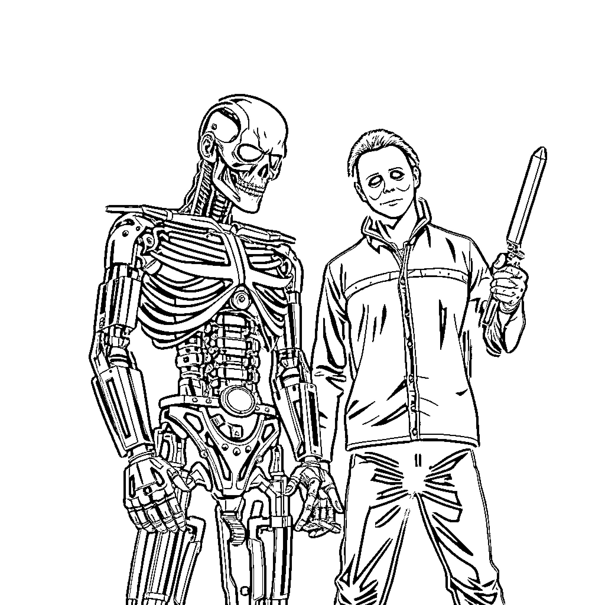 Best Terminator Coloring Pages (Free Printable PDF)