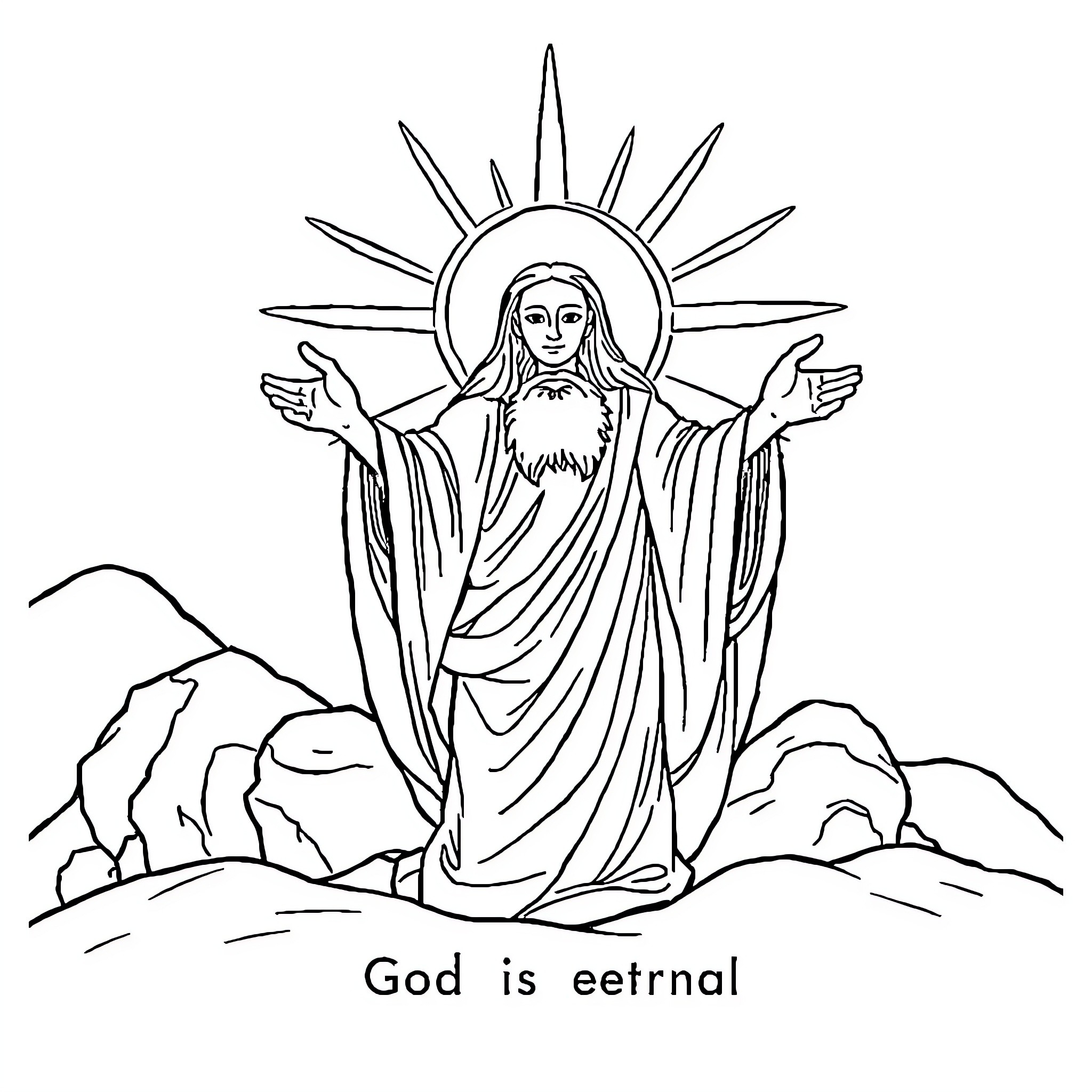 Best God Coloring Pages (Free Printable PDF)