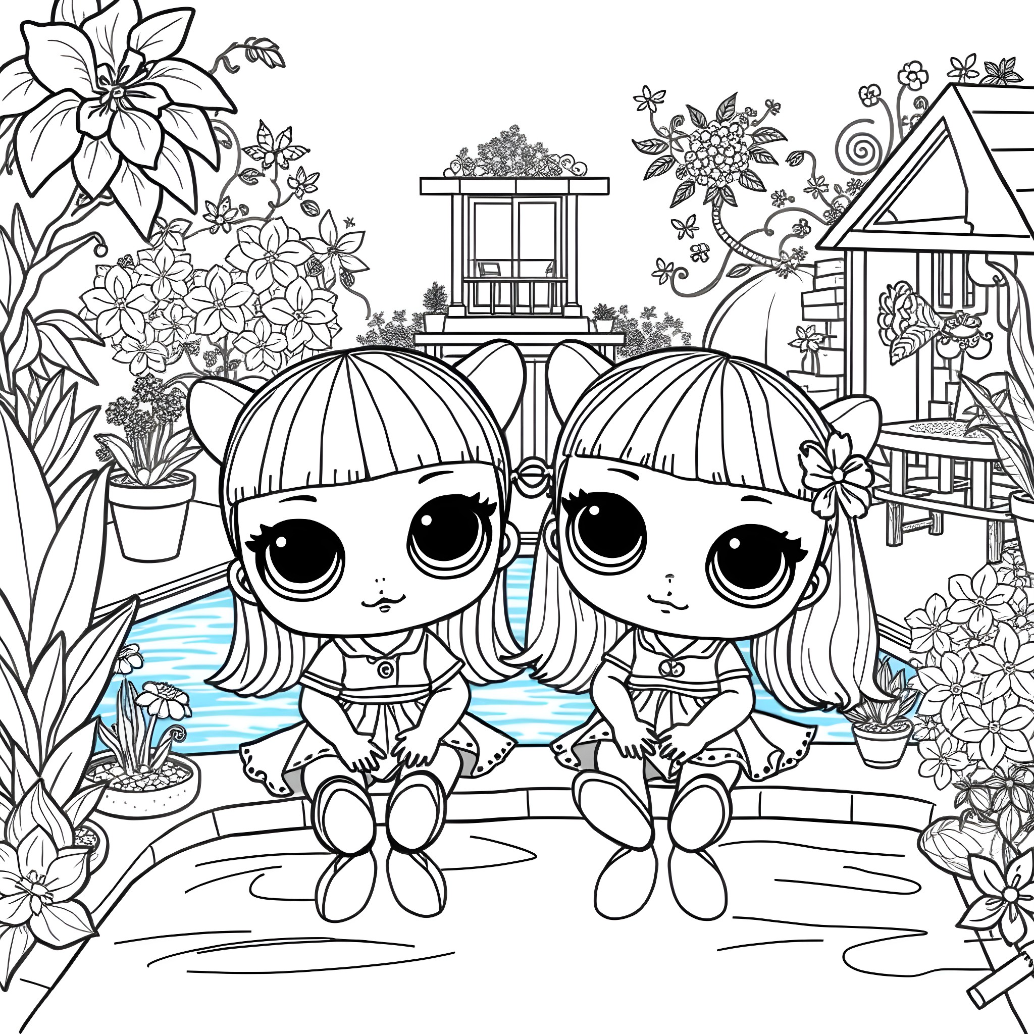 Best Doll Coloring Pages (Free Printable PDF)