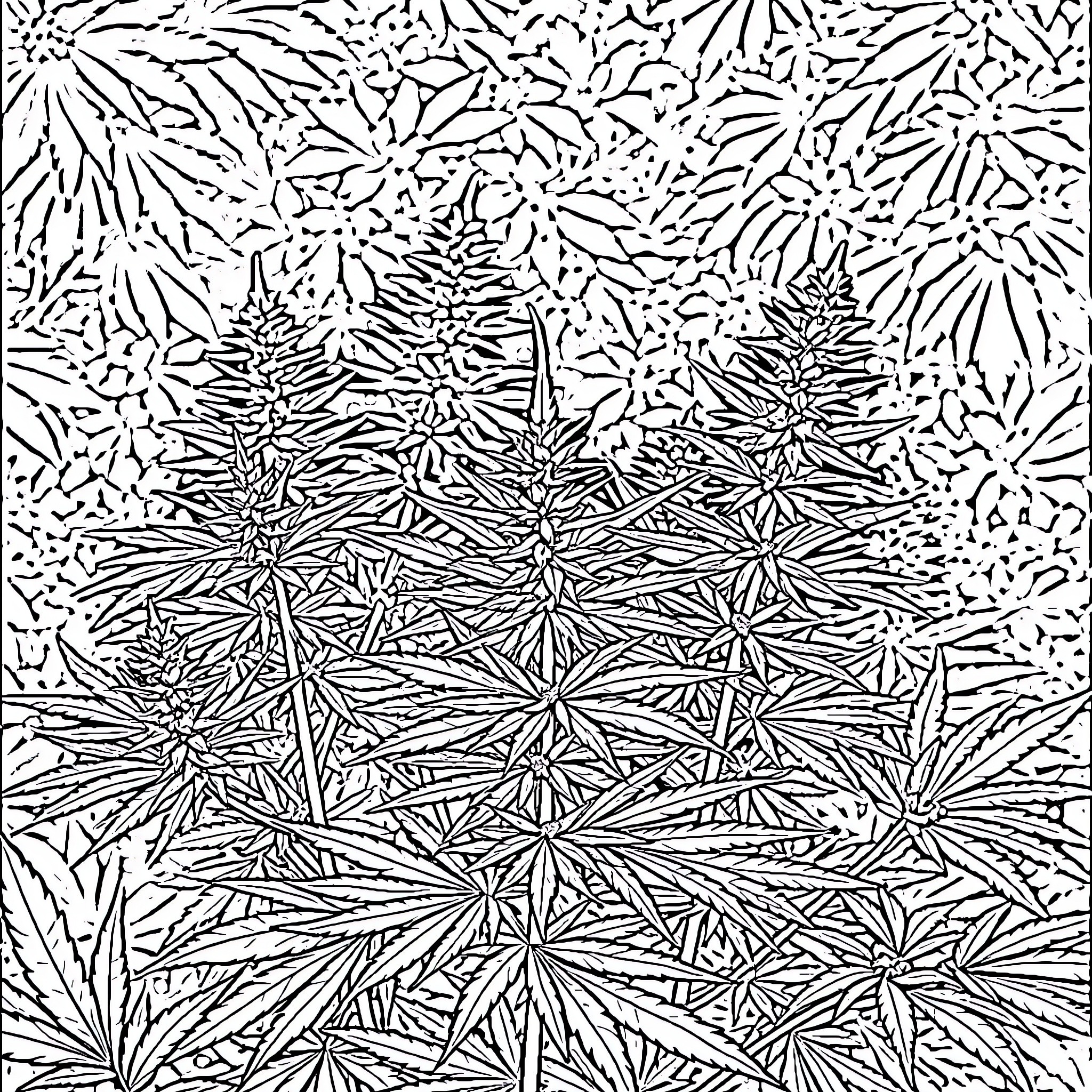Best Cannabis Coloring Pages (Free Printable PDF)