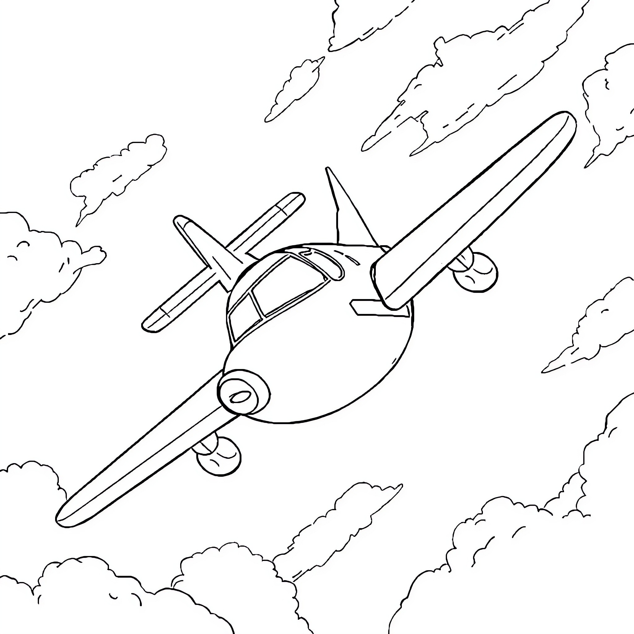 Best Aircraft Coloring Pages (Free Printable PDF)