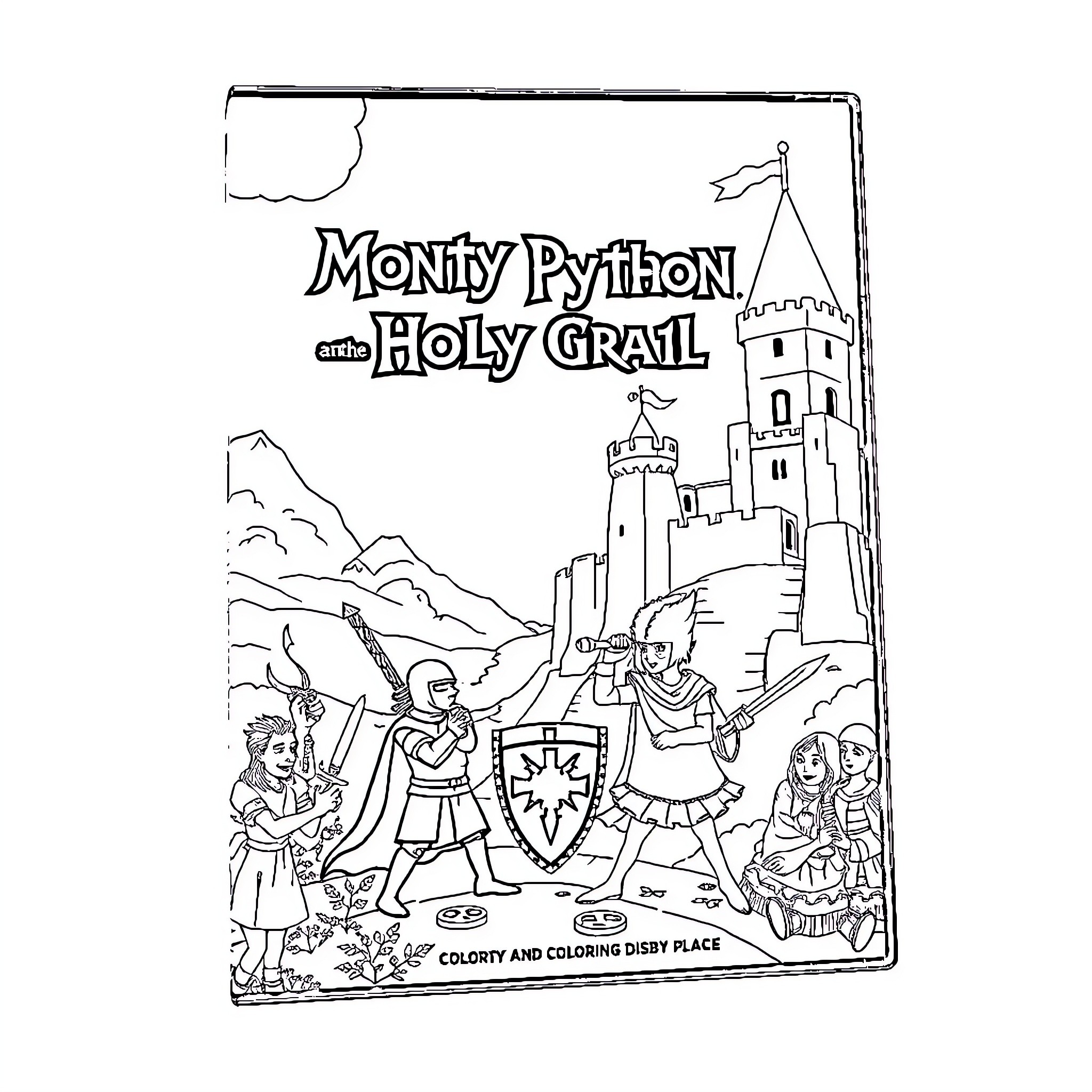 Best Monty Python Coloring Pages (Free Printable PDF)