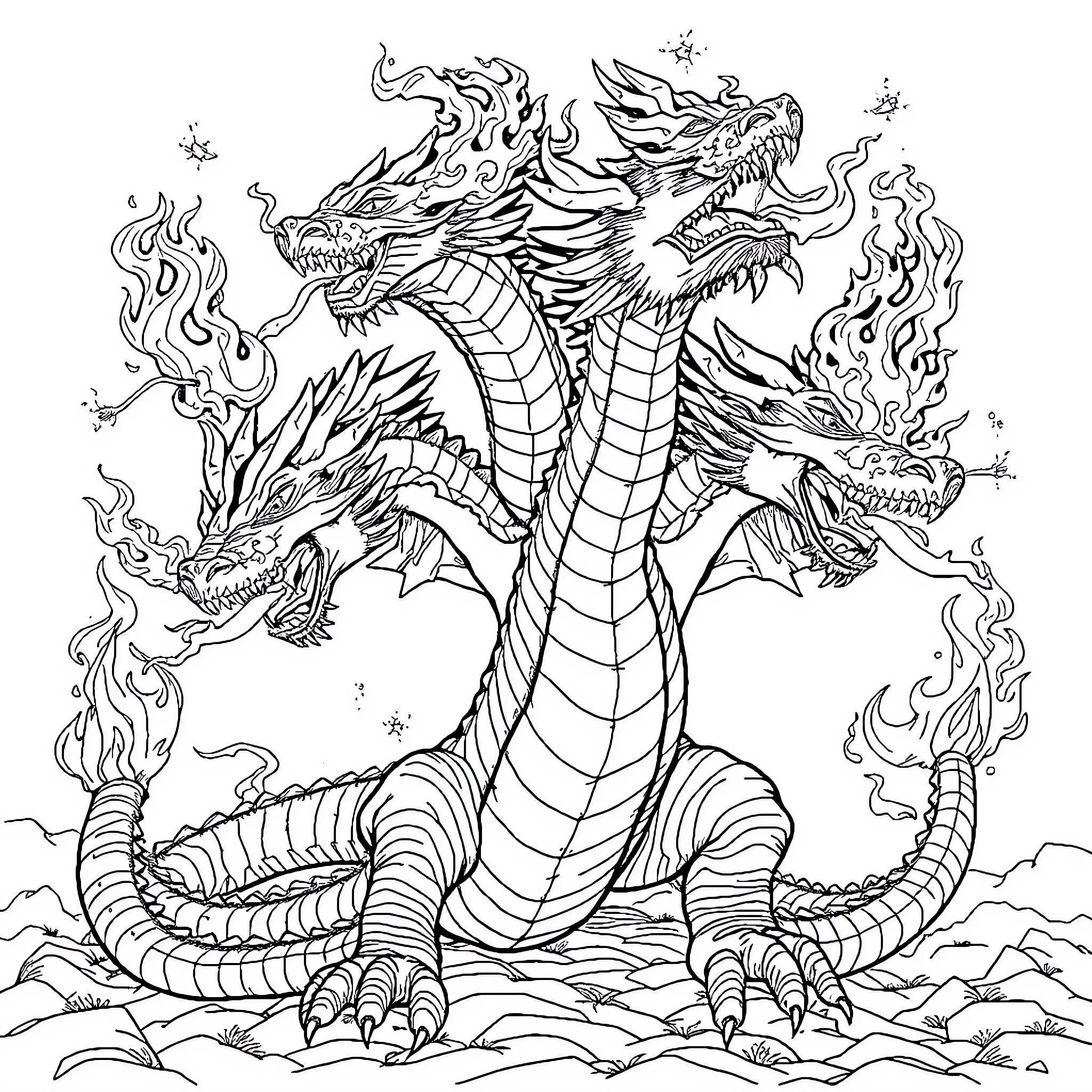 Best Hydra Coloring Pages (Free Printable PDF)
