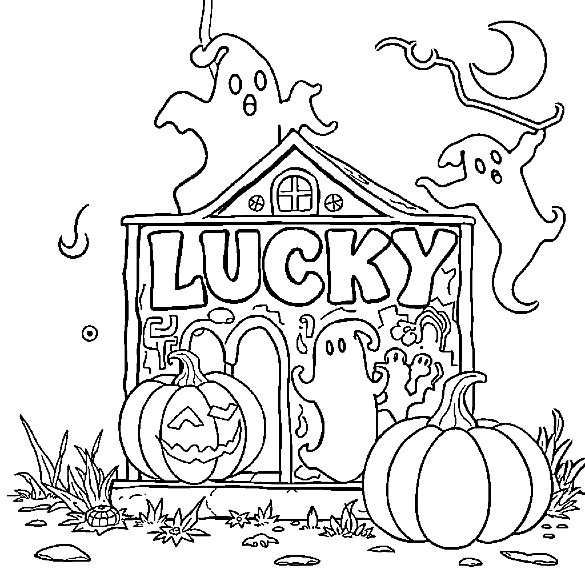 Best Lucky Block Coloring Pages (Free Printable PDF)