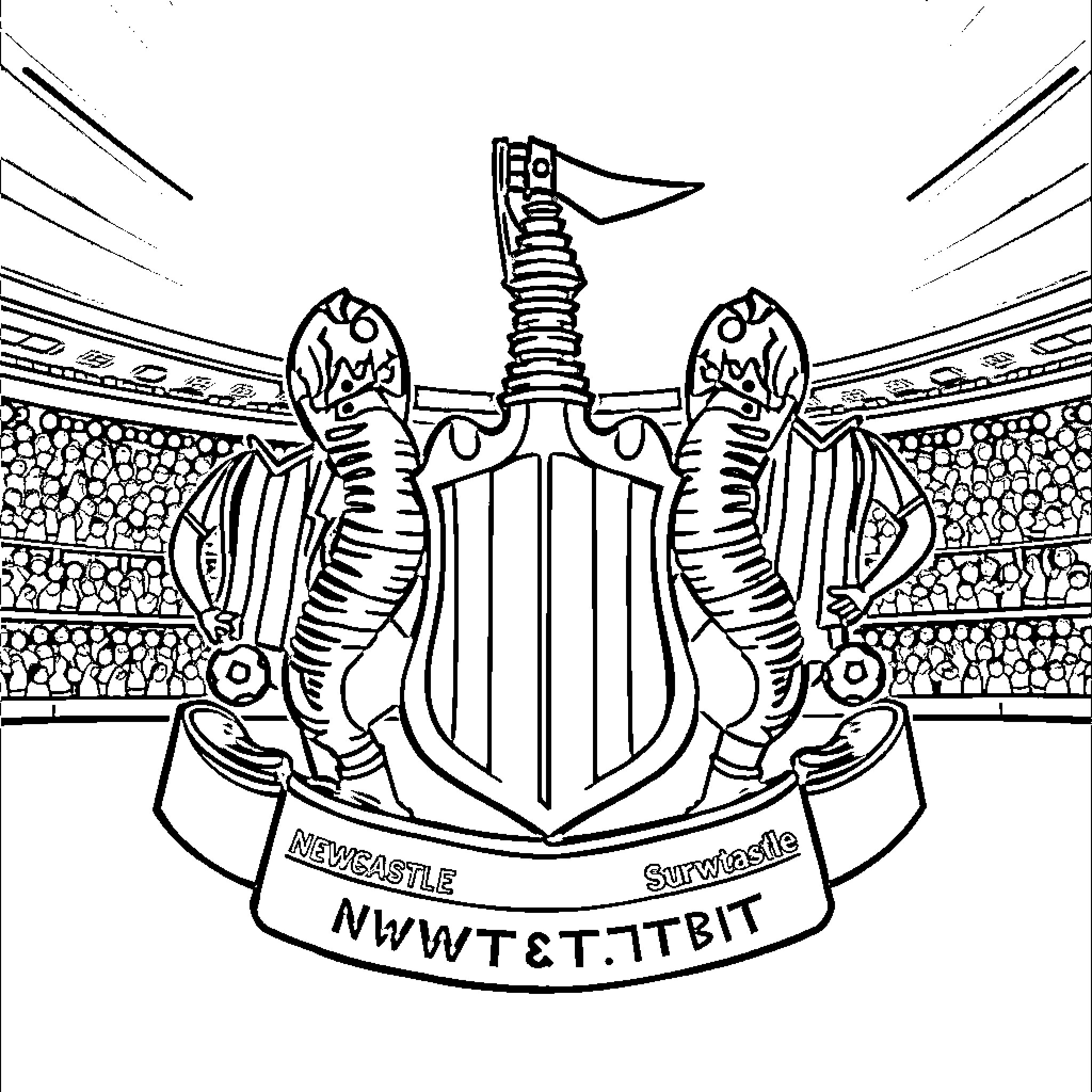 Best Newcastle United Coloring Pages (Free Printable PDF)