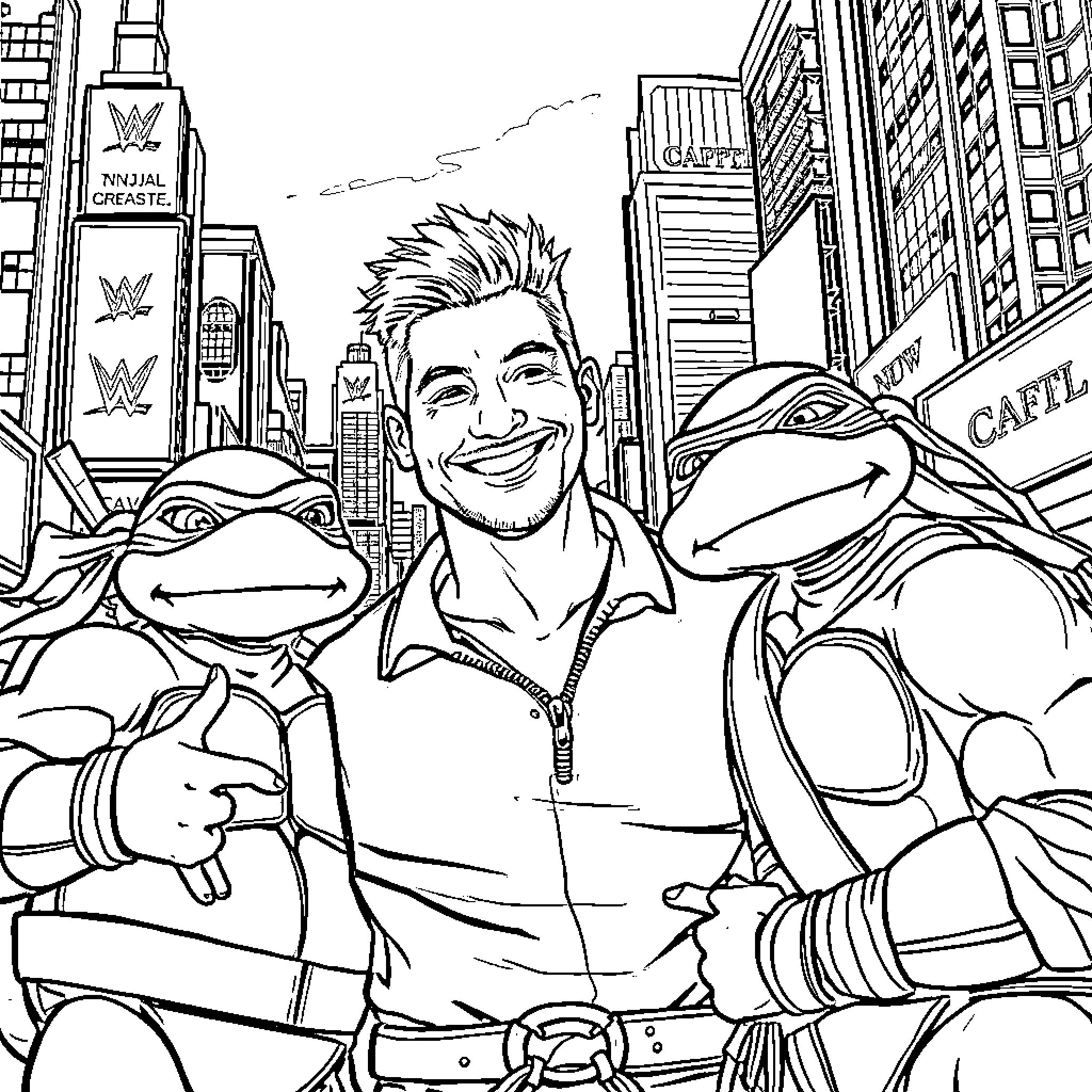 Best Cody Rhodes Coloring Pages (Free Printable PDF)