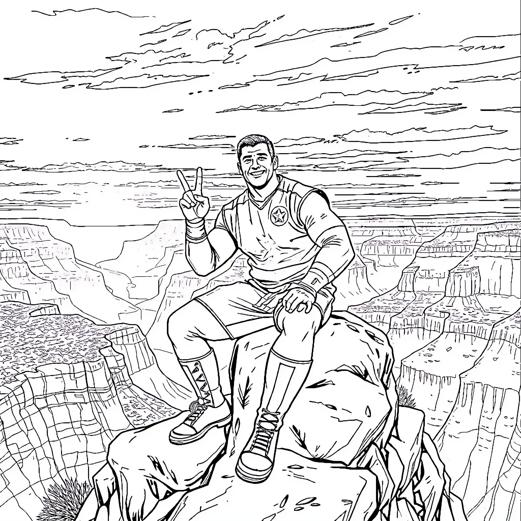 Best Peacemaker Coloring Pages (Free Printable PDF)