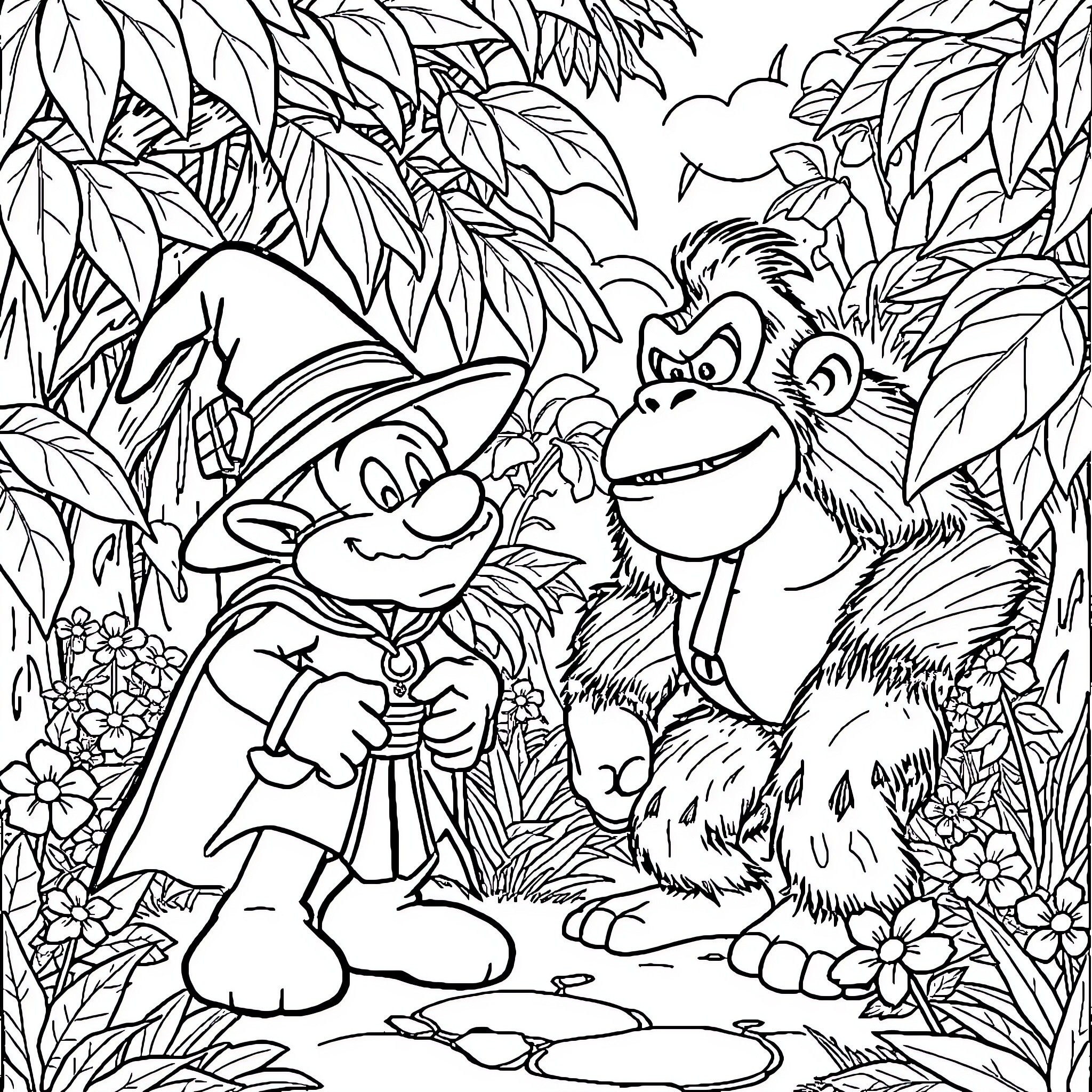Best Gargamel Coloring Pages (Free Printable PDF)
