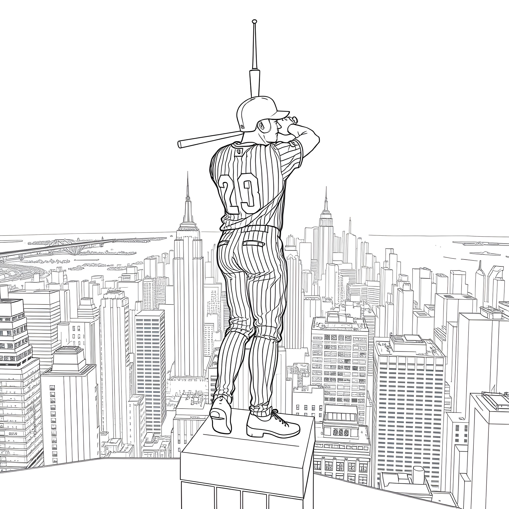 13 Best Aaron Judge Coloring Pages (Free Printable PDFs)