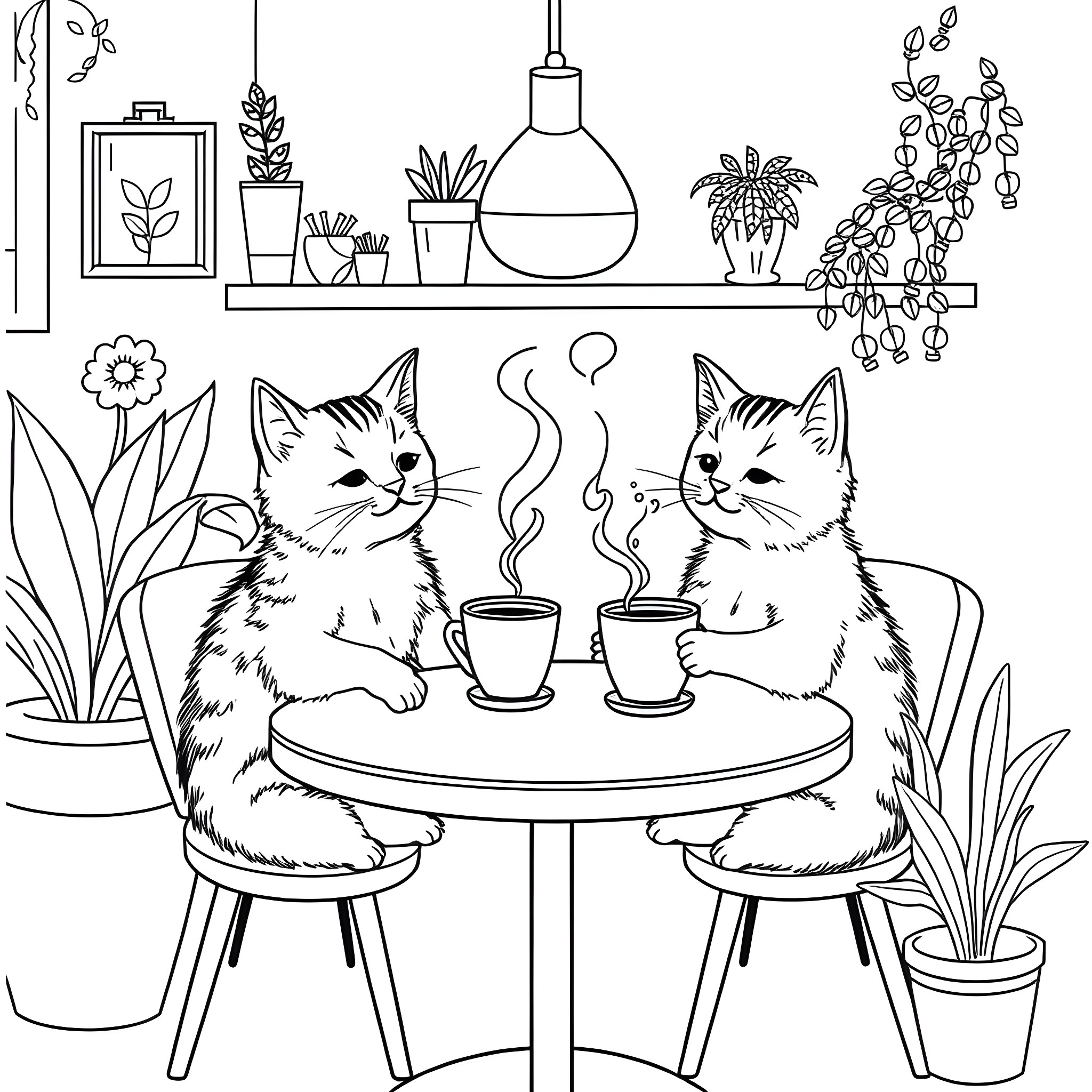 103 Best Cat Coloring Pages (Free Printable PDFs)