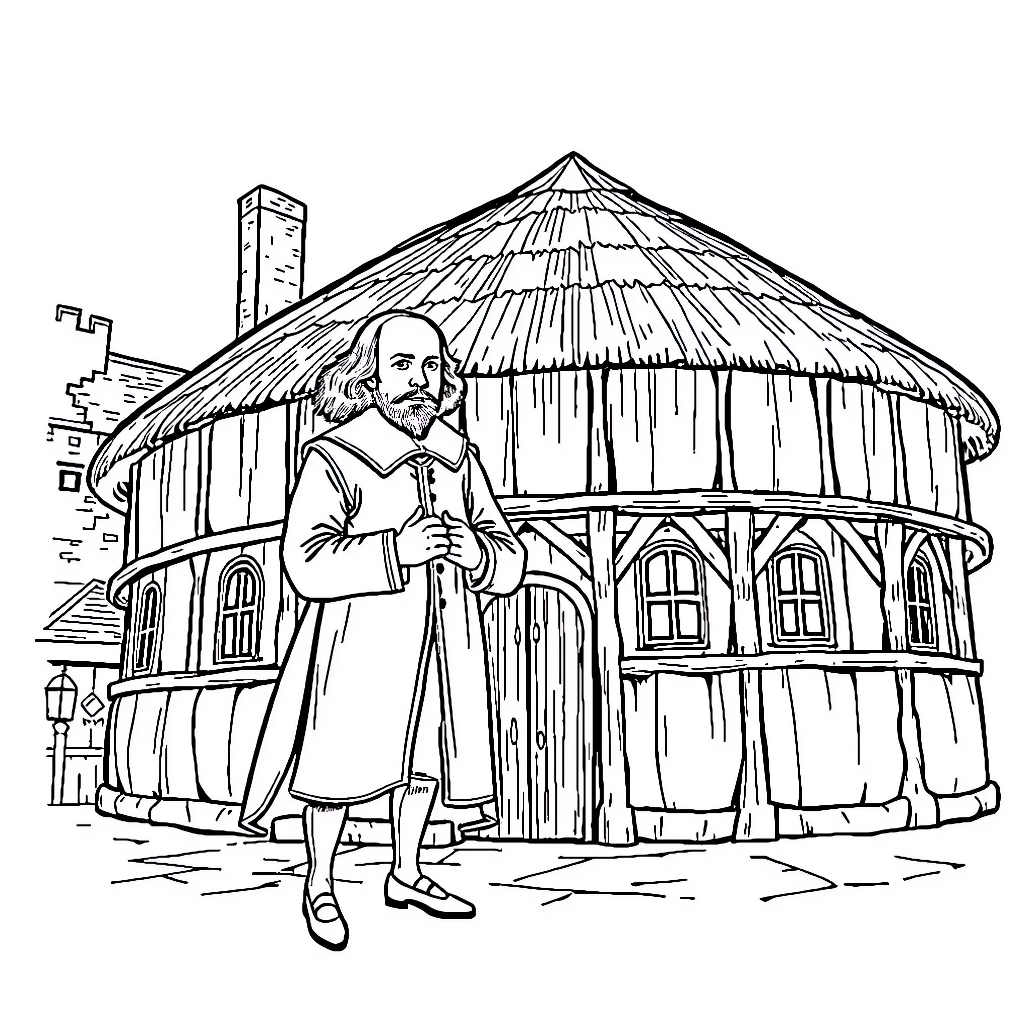 5 Best Shakespeare Coloring Pages (Free Printable PDFs)