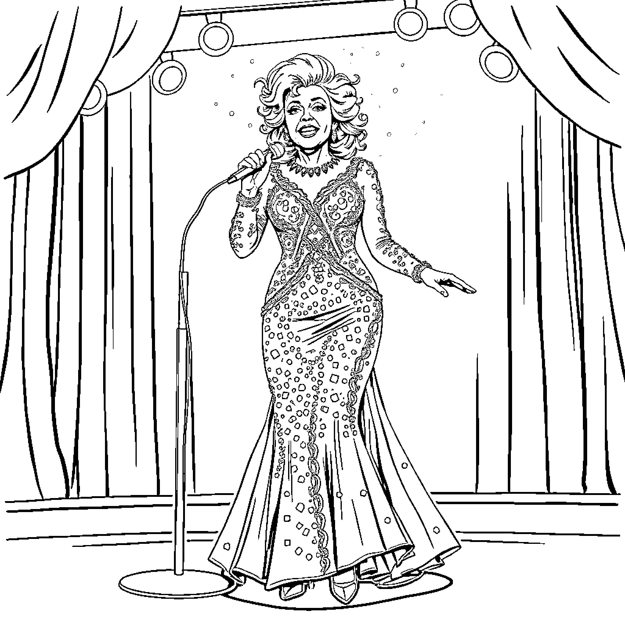 Best Dolly Parton Coloring Pages (Free Printable PDF)