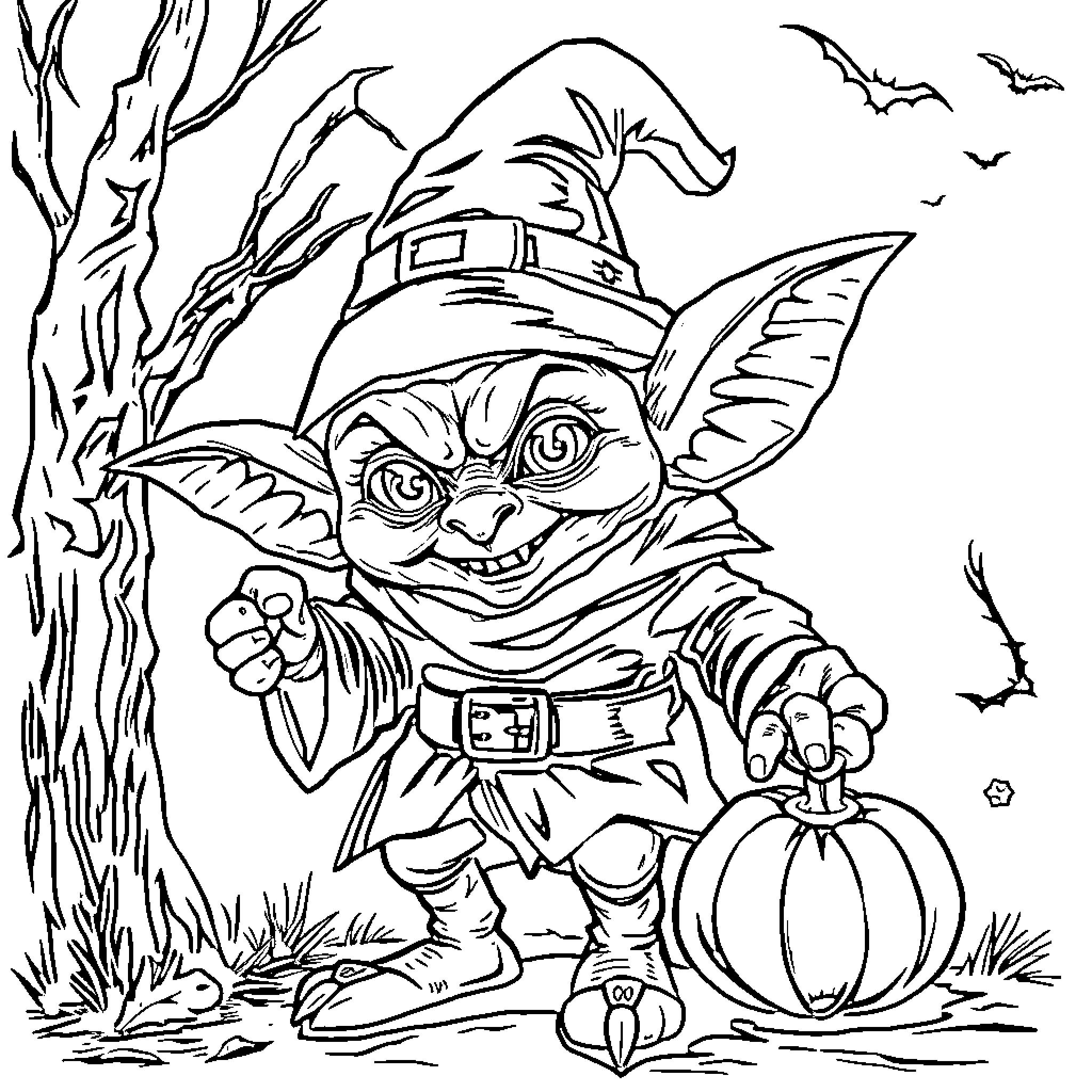 Best Gremlin Coloring Pages (Free Printable PDF)