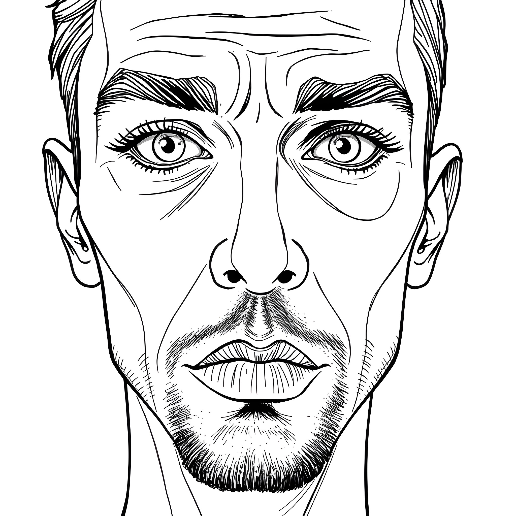 211 Best Man Coloring Pages (Free Printable PDFs)