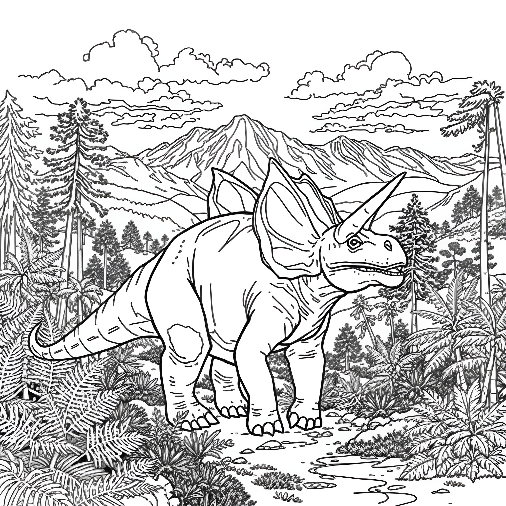 1 Best Protoceratops Coloring Pages (Free Printable PDFs)