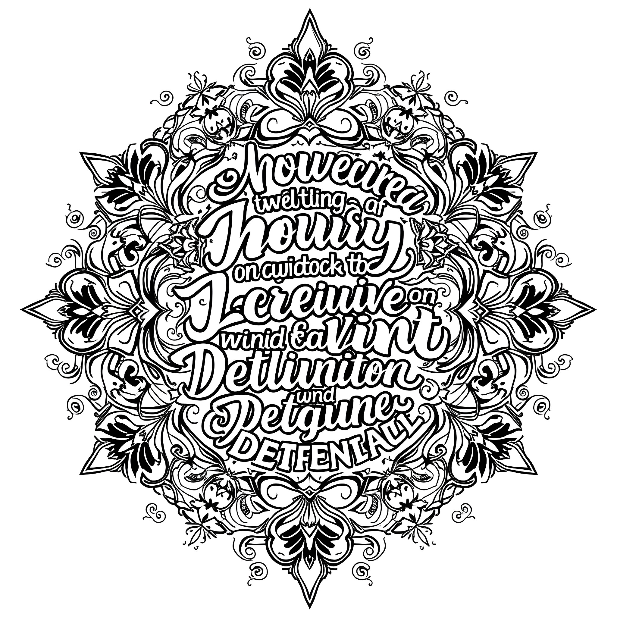 Best Word Coloring Pages (Free Printable PDF)