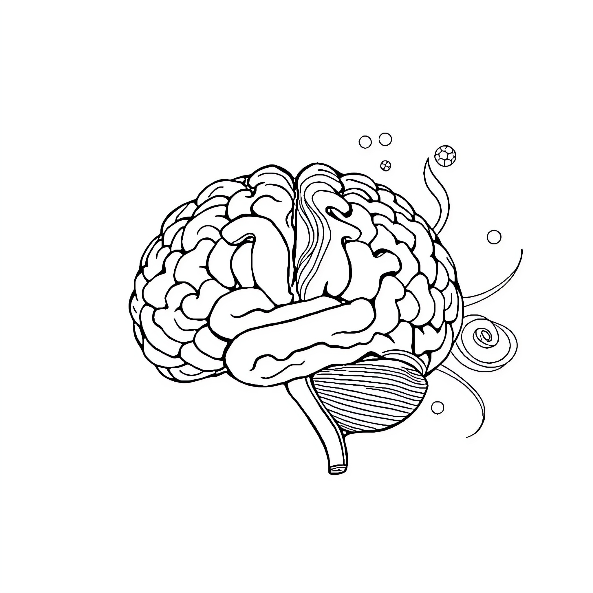 Best Brain Coloring Pages (Free Printable PDF)