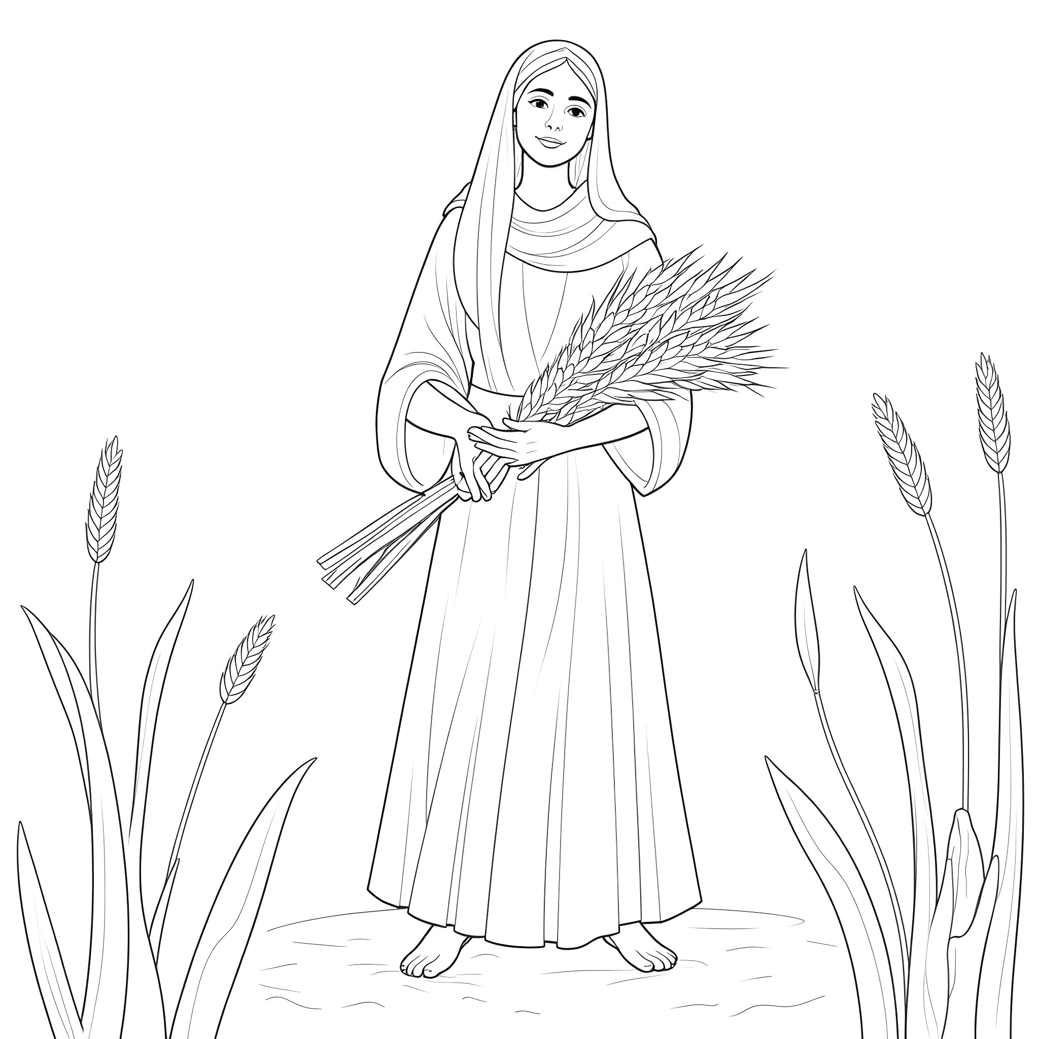 Best Ruth Coloring Pages (Free Printable PDF)