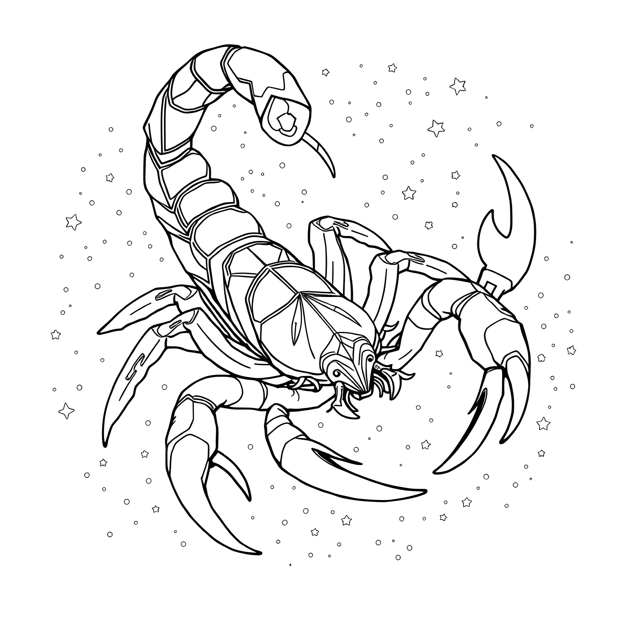 Best Scorpio Coloring Pages (Free Printable PDF)