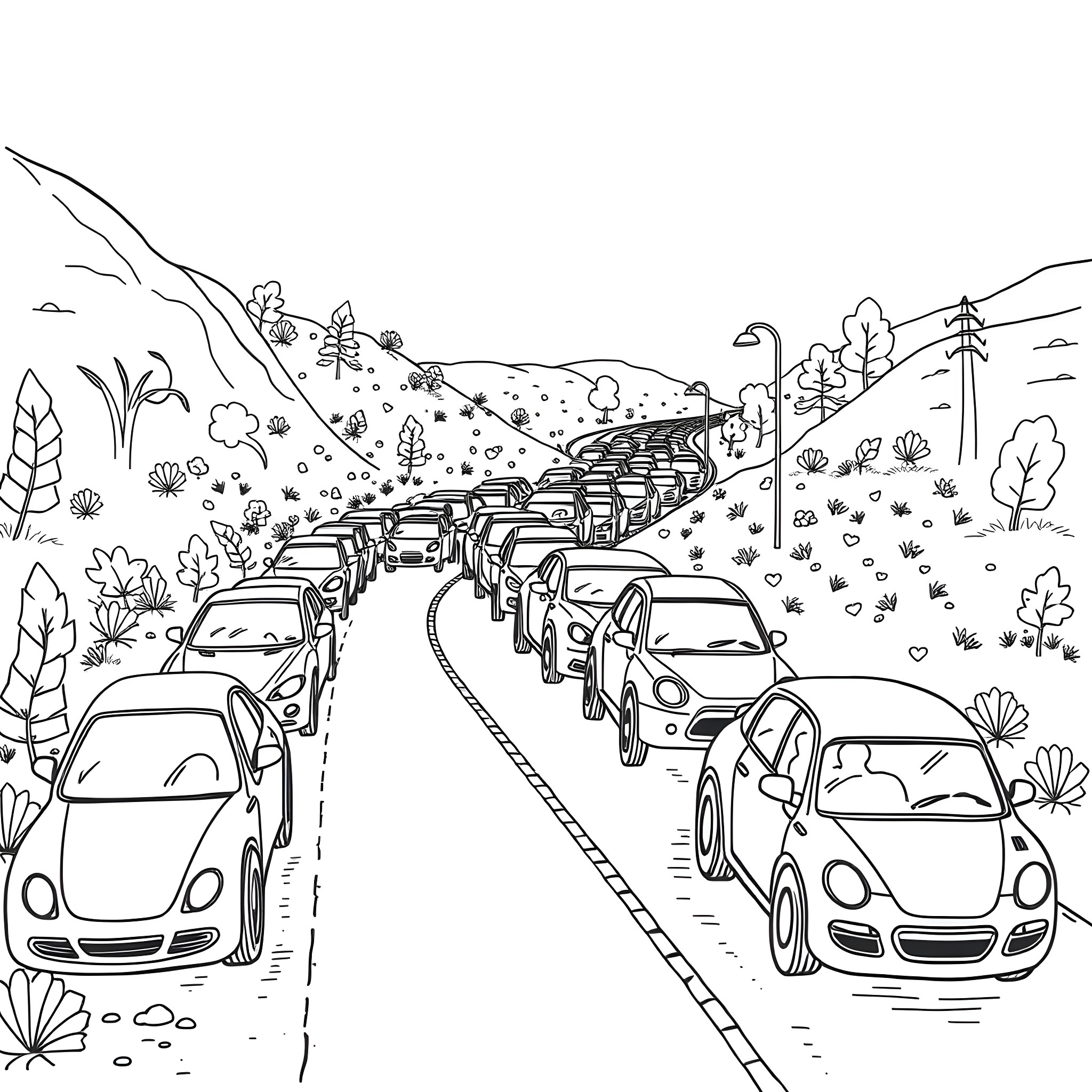 Best Car Coloring Pages (Free Printable PDF)