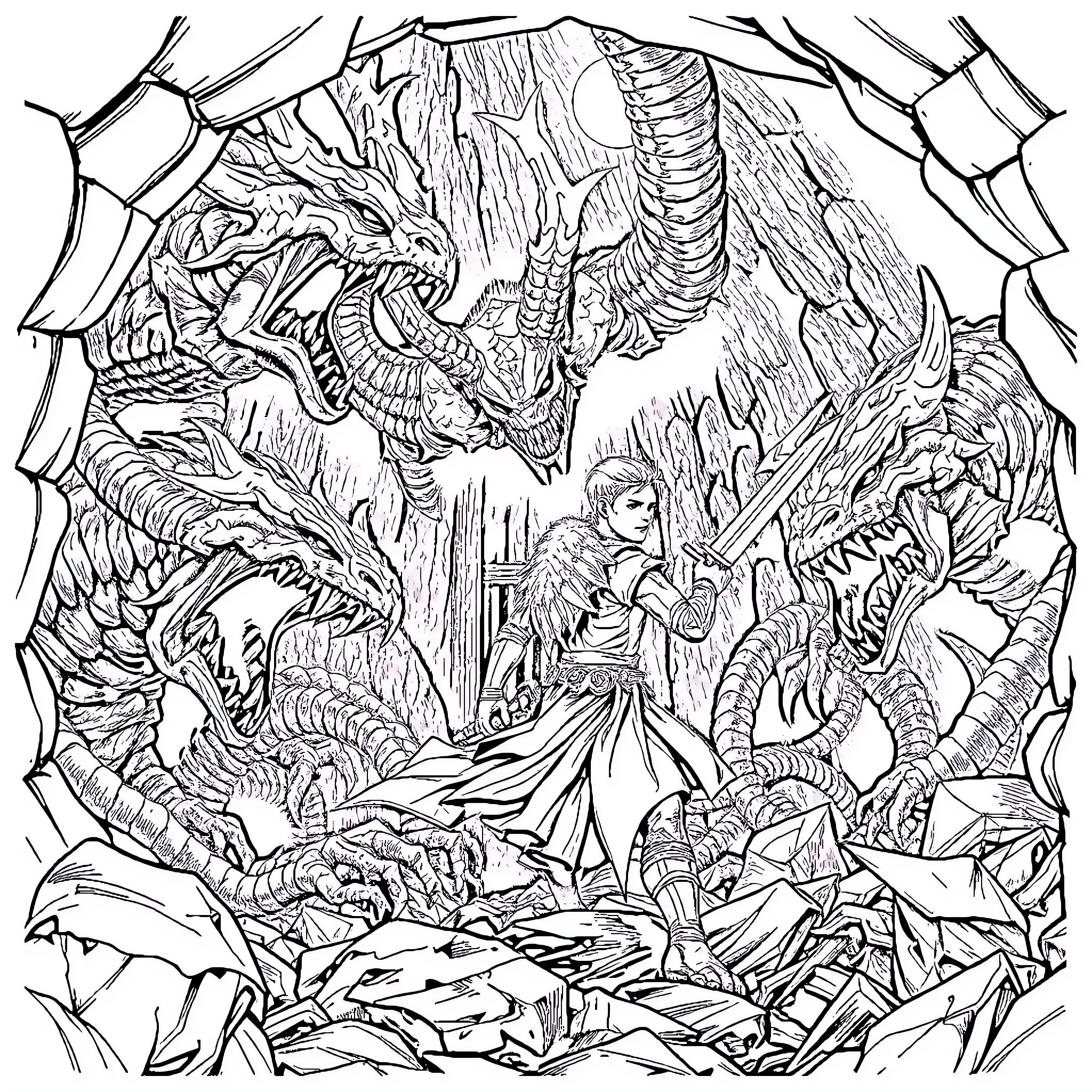 Best Solo Leveling Coloring Pages (Free Printable PDF)