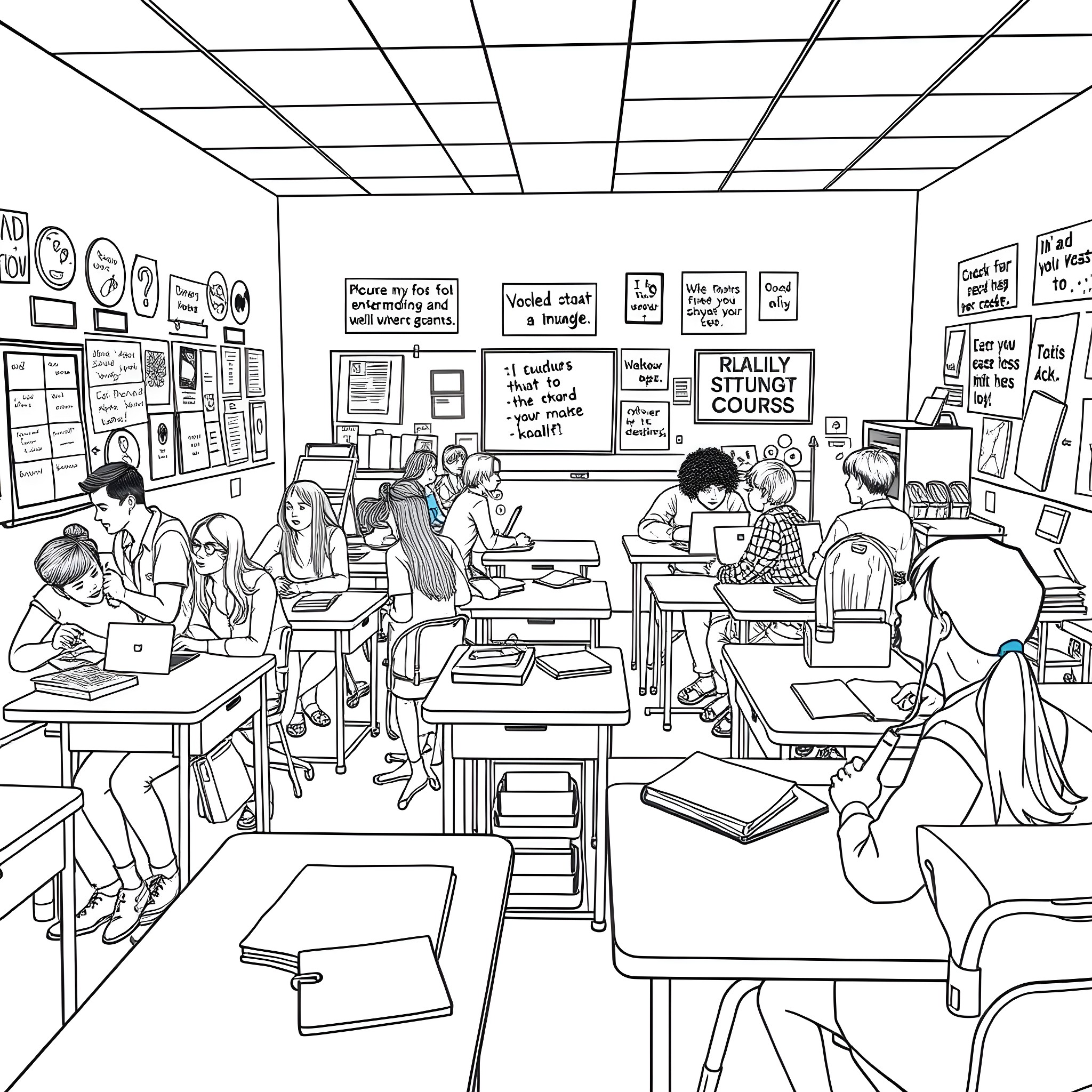 115 Best Teen Coloring Pages (Free Printable PDFs)