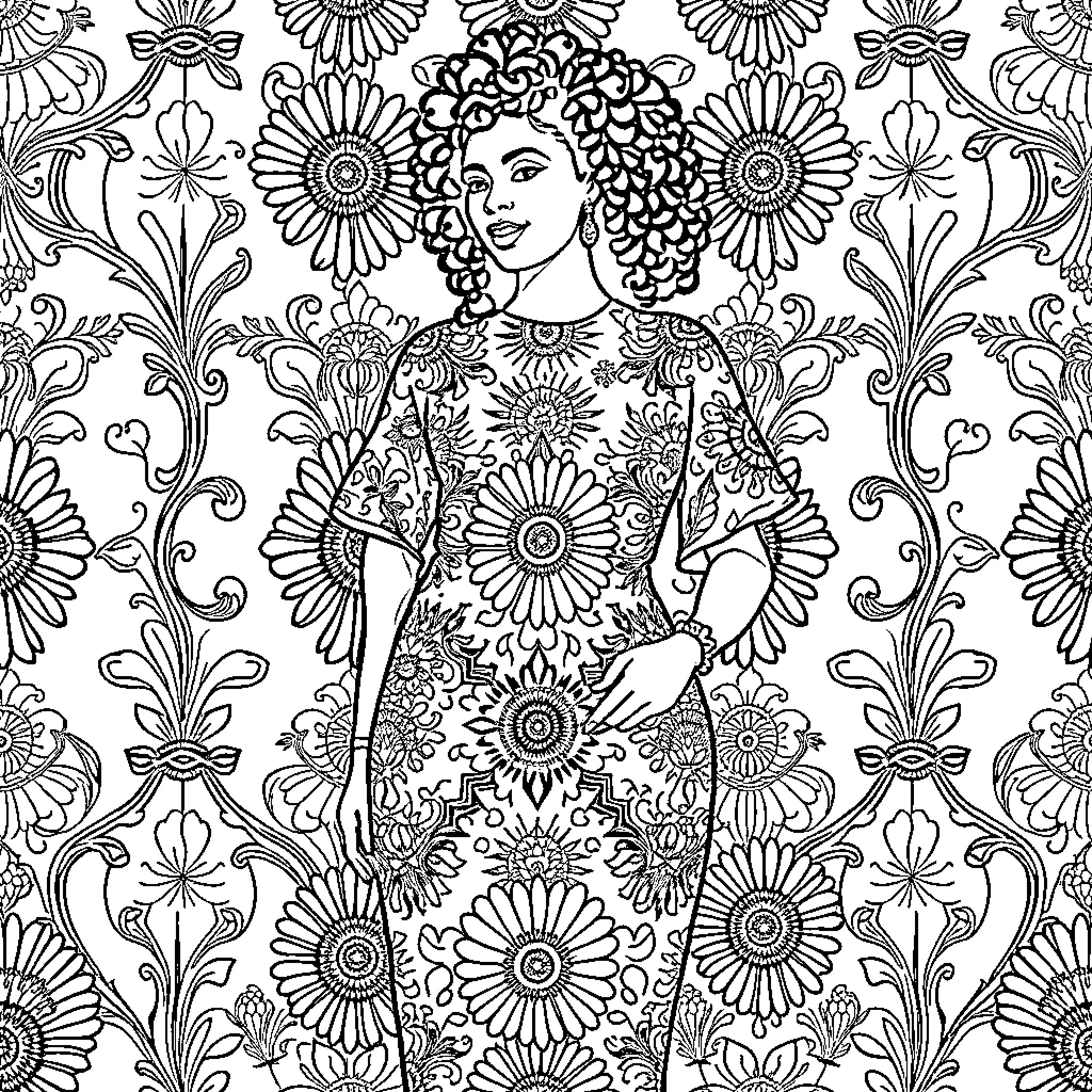 Best Ankara Coloring Pages (Free Printable PDF)