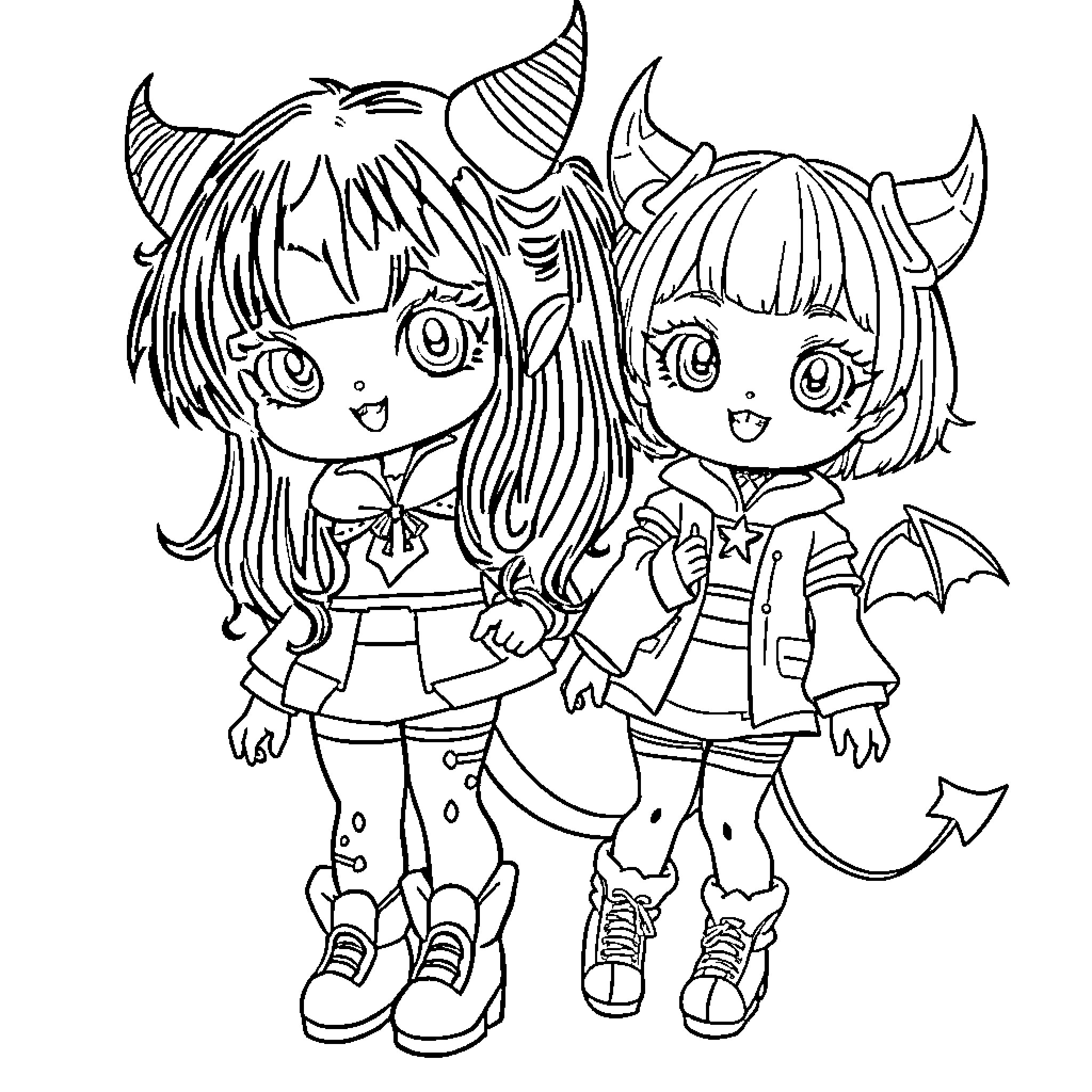Best Demon Coloring Pages (Free Printable PDF)