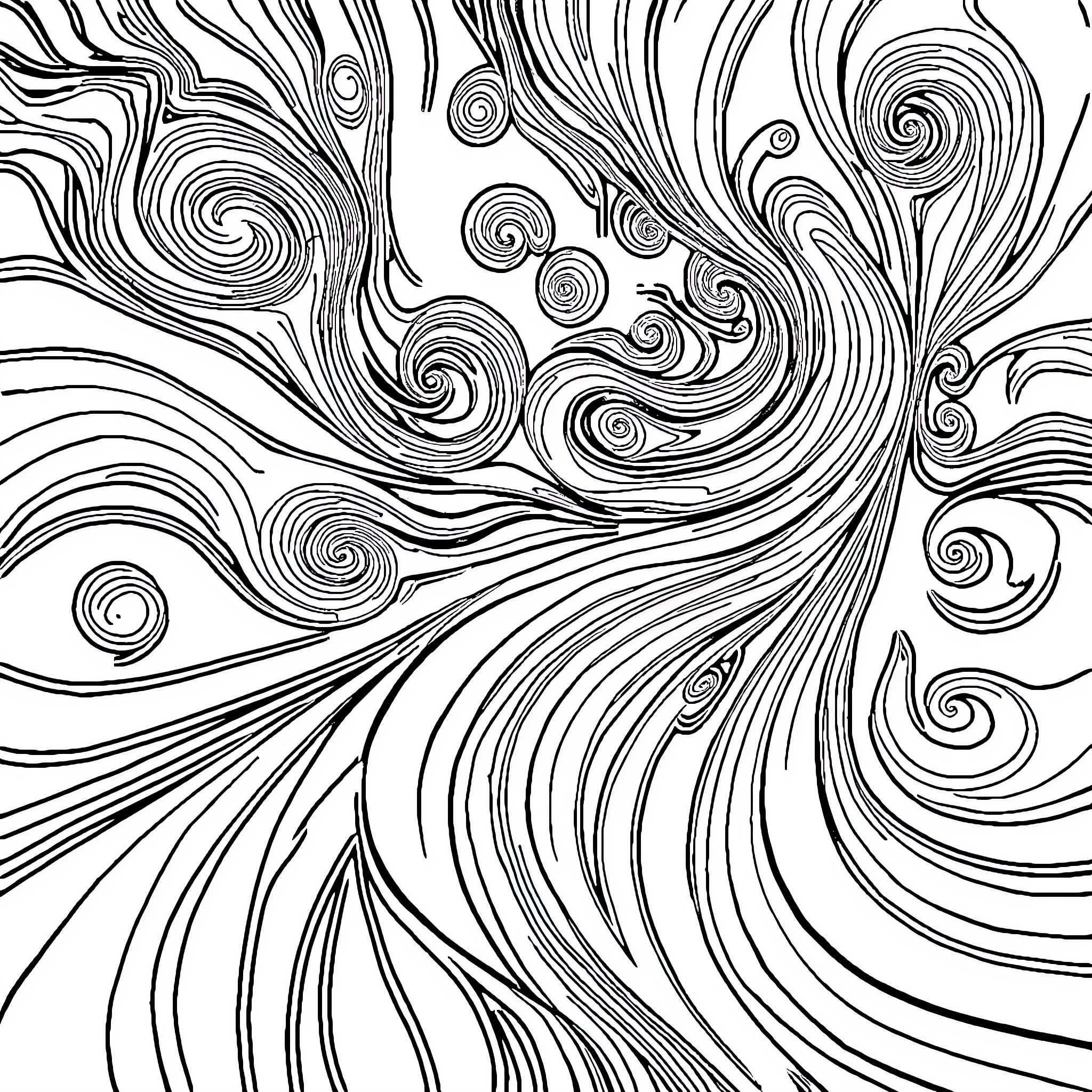 Best Swirl Coloring Pages (Free Printable PDF)