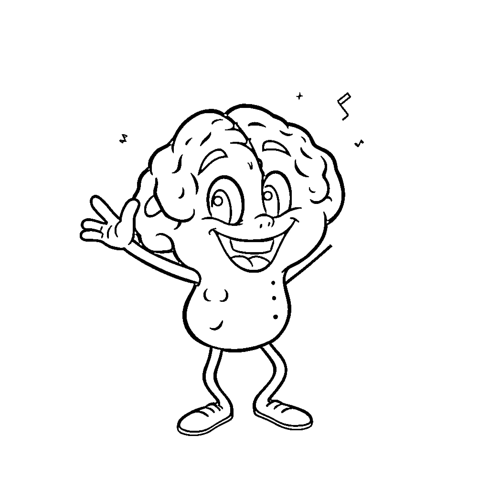 Best Brain Coloring Pages (Free Printable PDF)