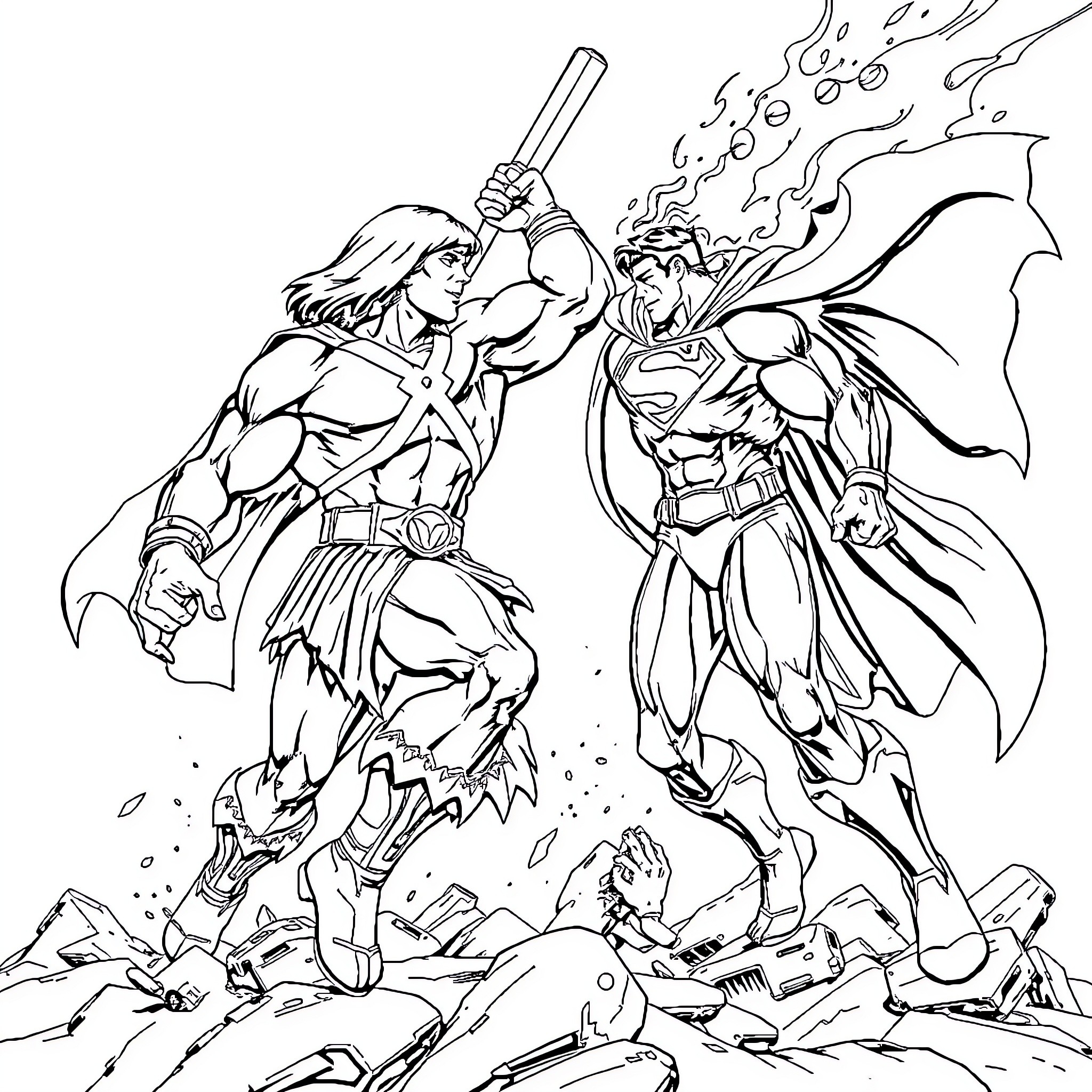 Best He-Man Coloring Pages (Free Printable PDF)
