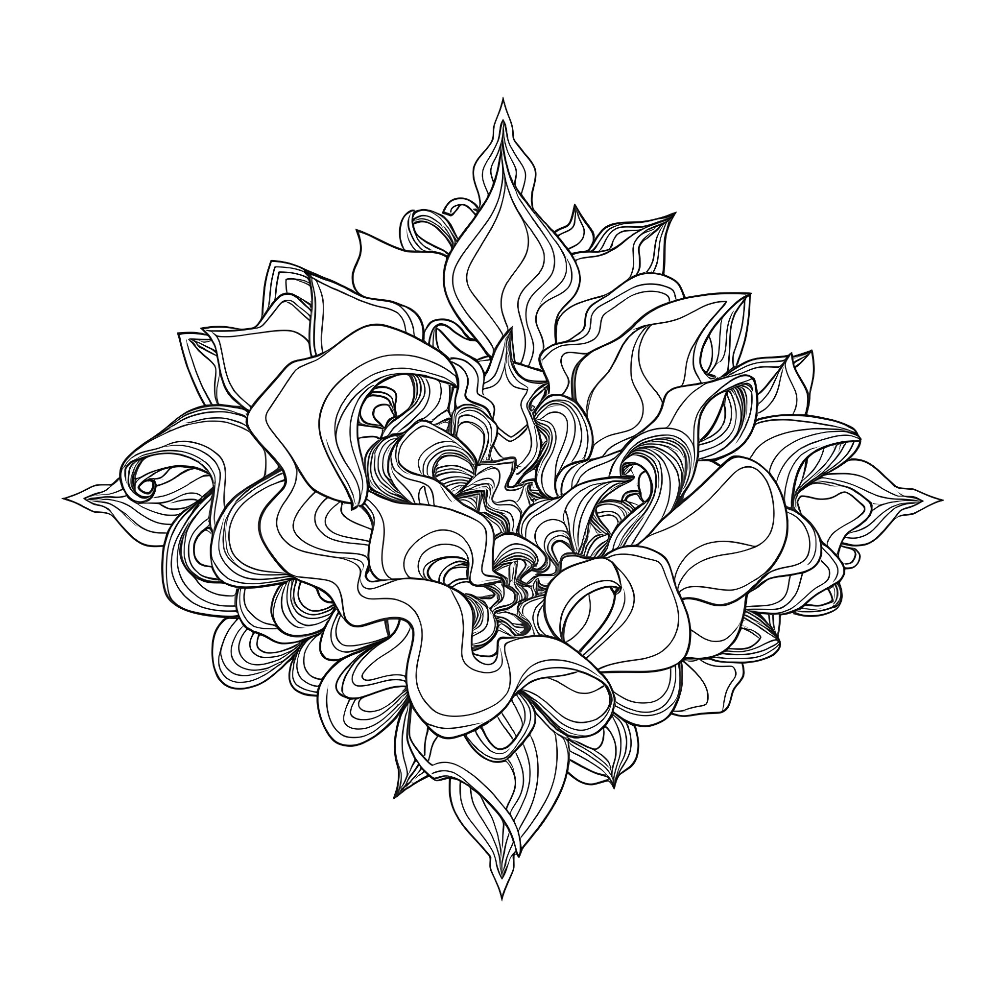 20 Best Abstract Design Coloring Pages (Free Printable PDFs)