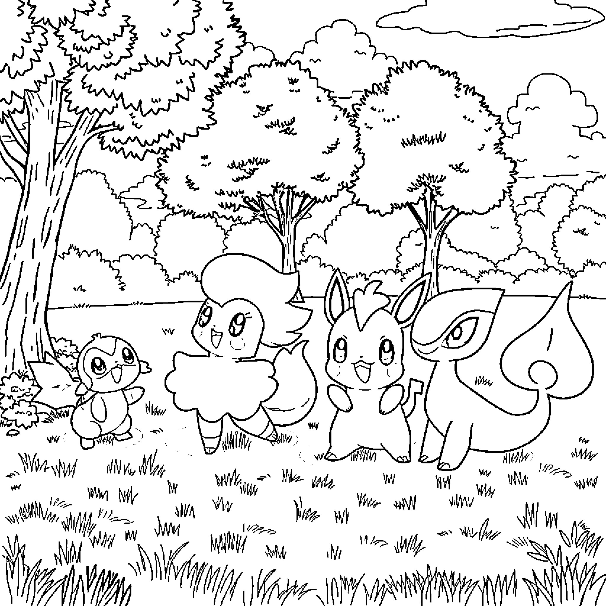 Best Pokémon Coloring Pages (Free Printable PDF)