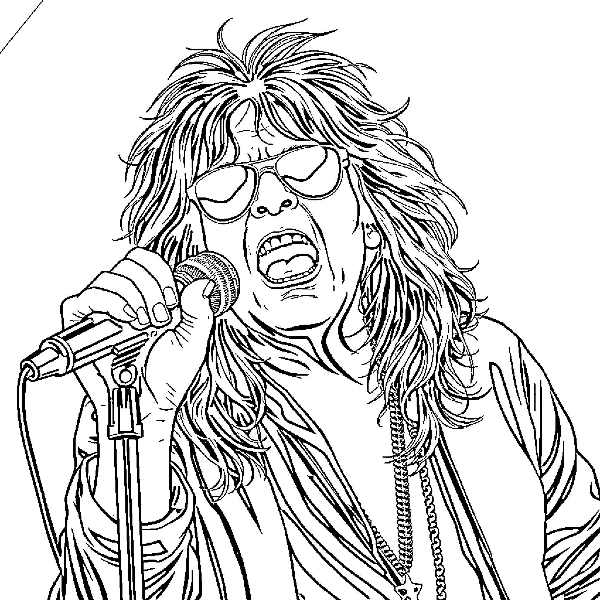 Best Ozzy Osbourne Coloring Pages (Free Printable PDF)