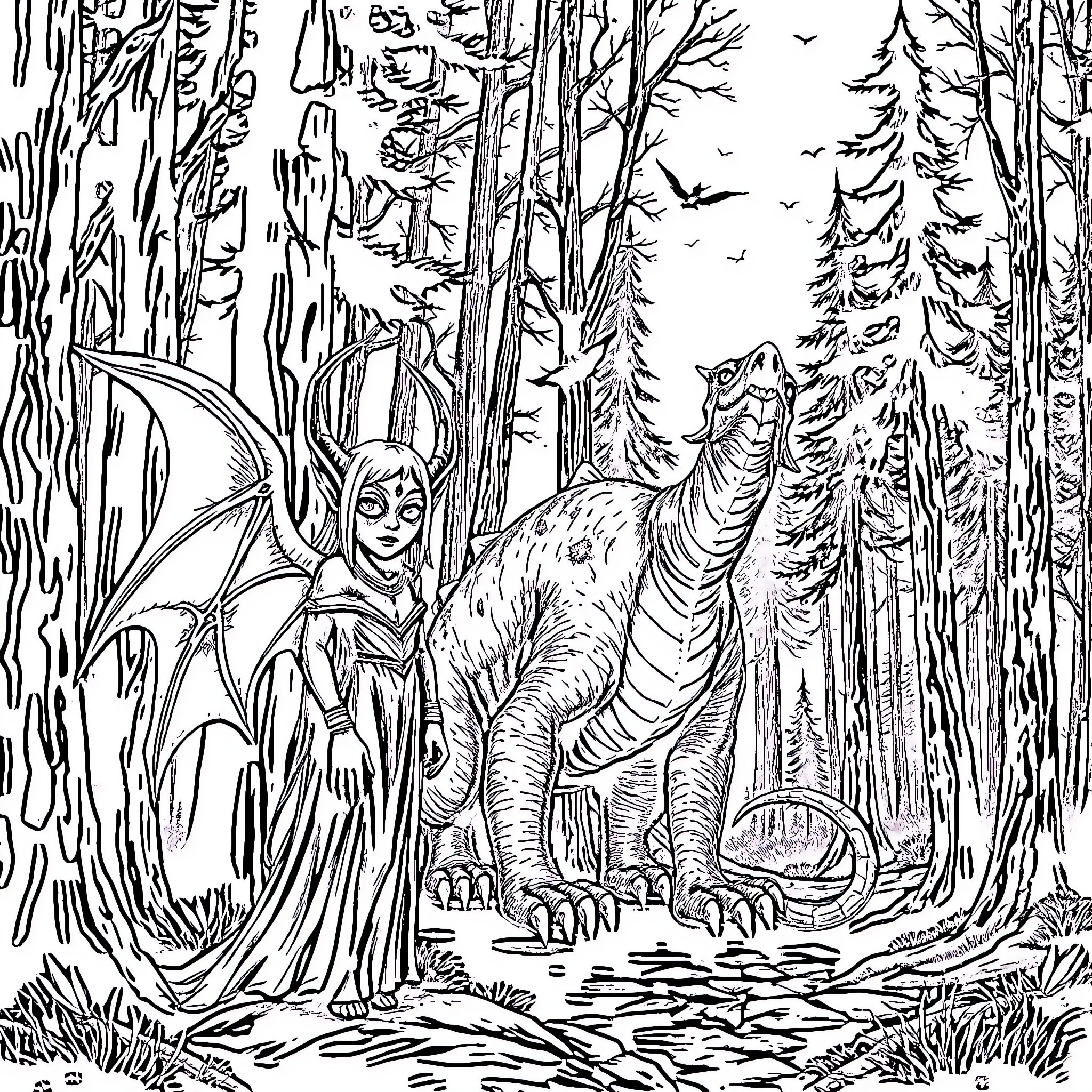 Best Fae Coloring Pages (Free Printable PDF)