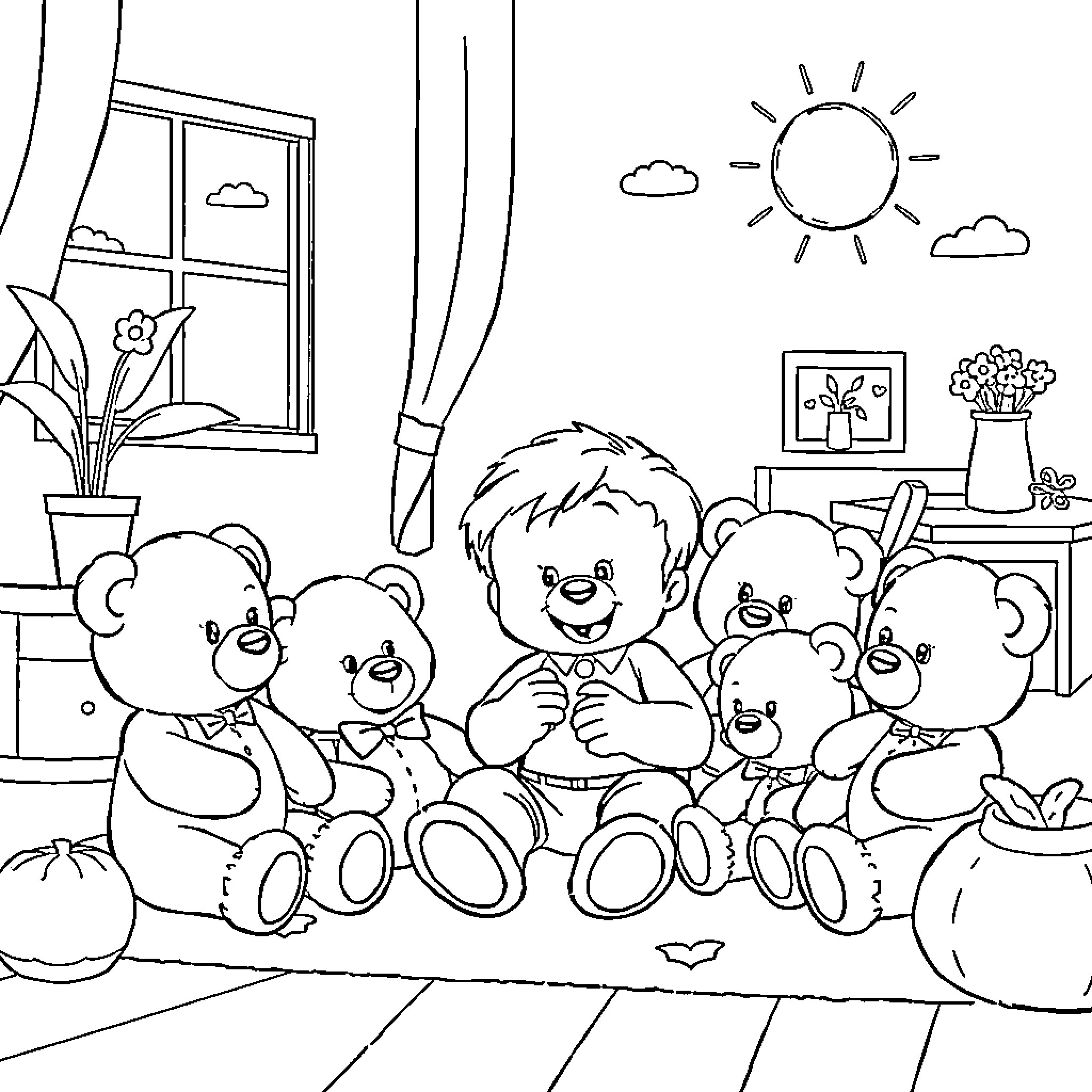 Best SMI Bear Coloring Pages (Free Printable PDF)